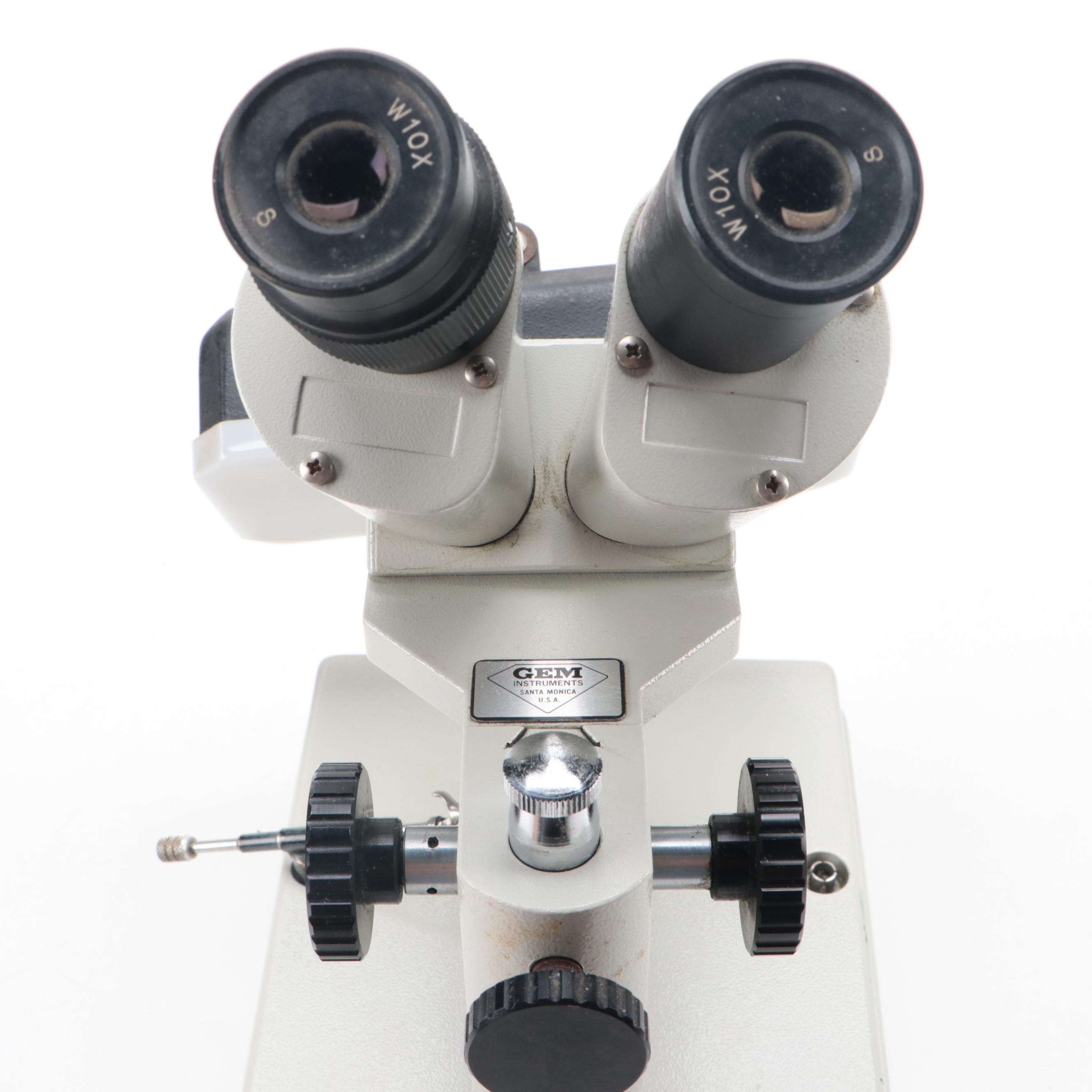 Gem Instruments Co. Metal Miscroscope Model No. 791 | EBTH