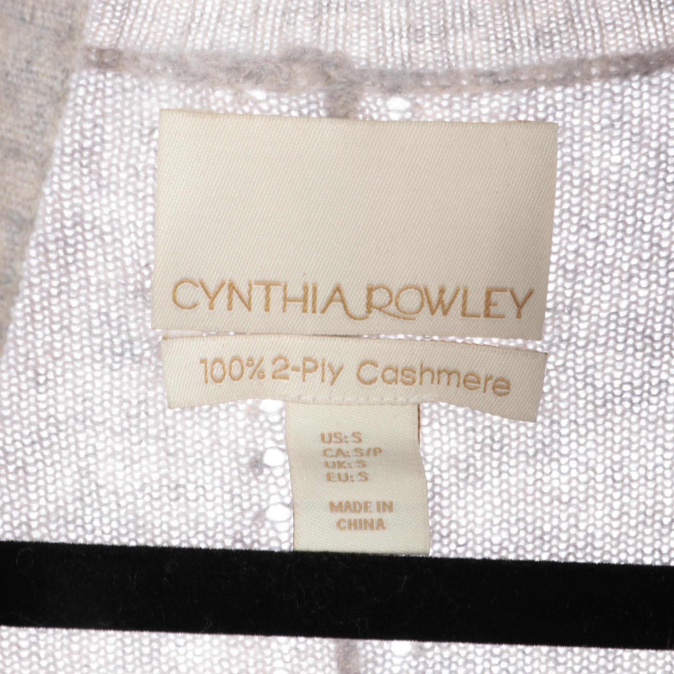 Cynthia Rowley Cashmere Sweater, Joy Joy Embellished Sweater, and More ...