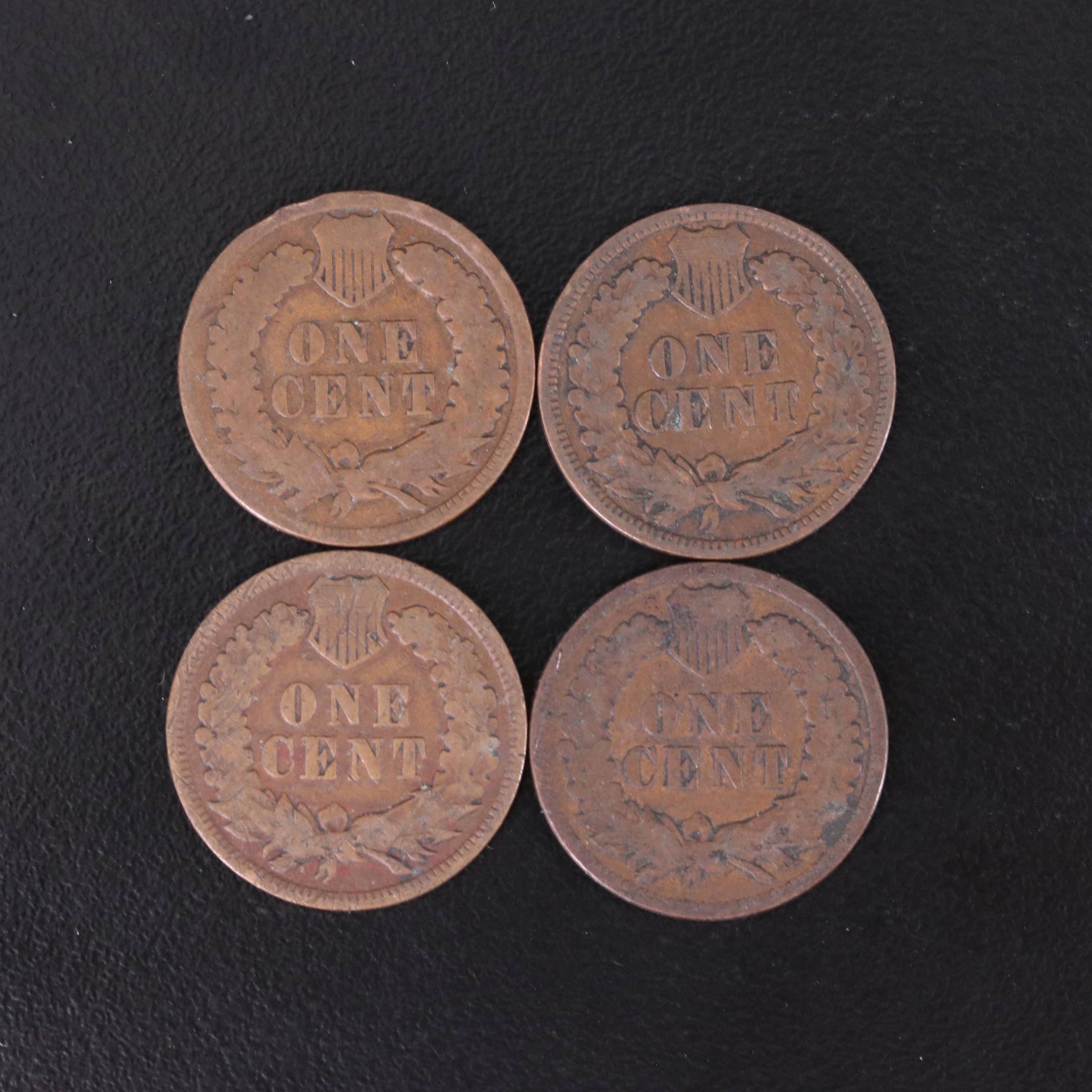 Group of One Hundred Fifteen lndian Cents | EBTH
