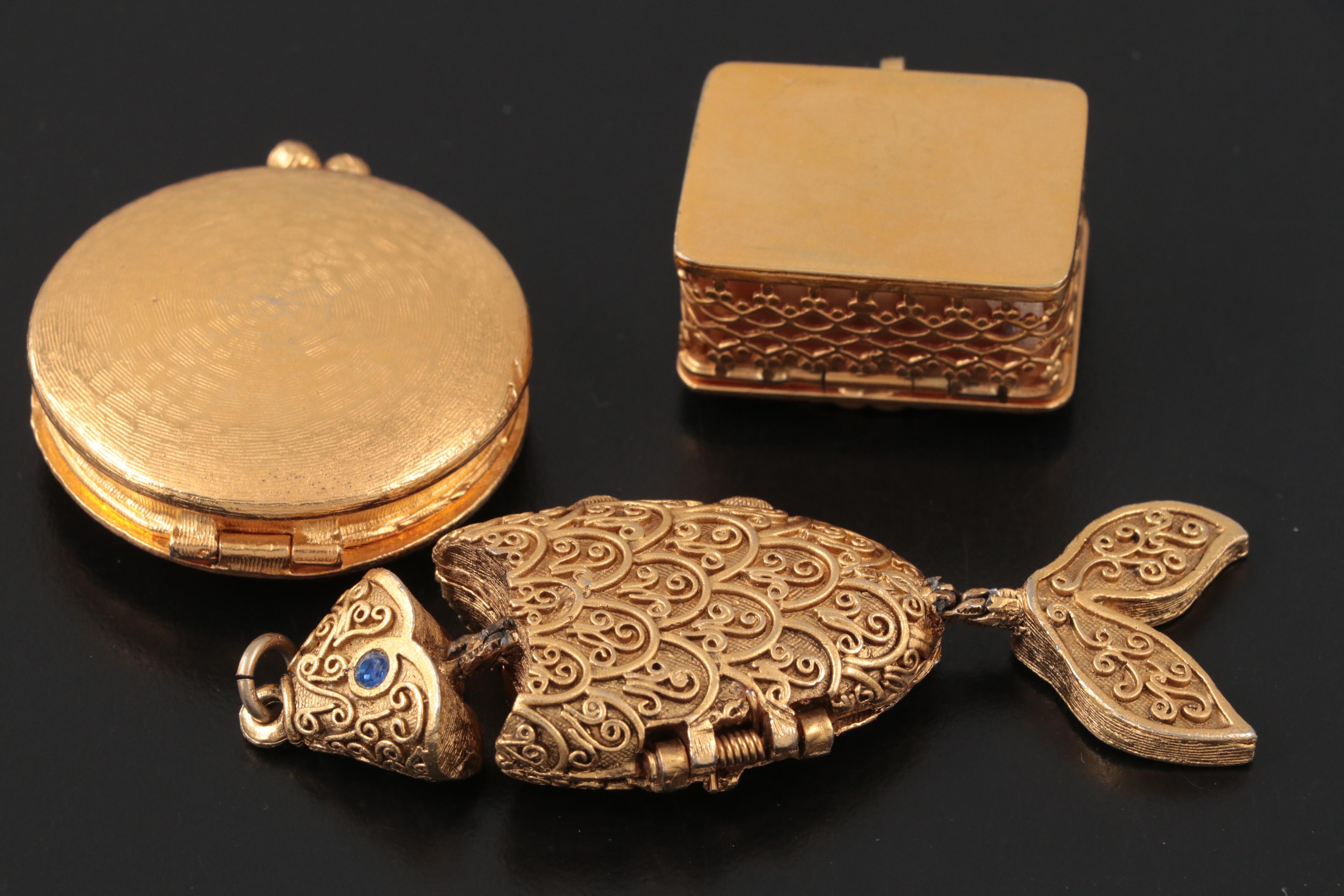 Vanity Gold Plate Box Collection | EBTH