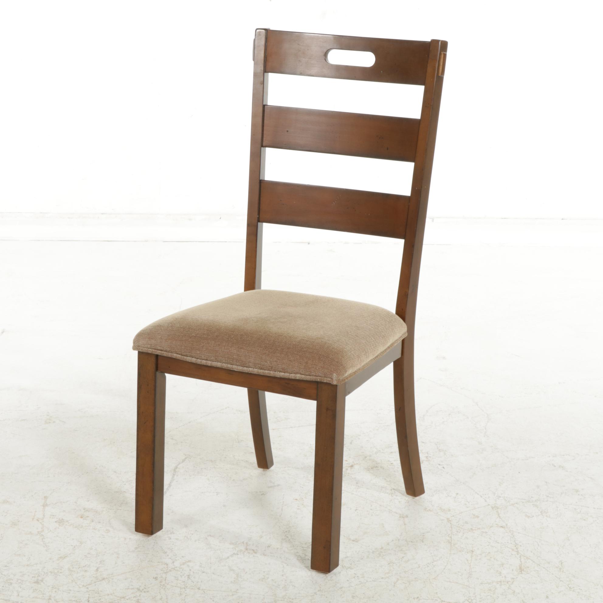 Contemporary Coster Dining Table with Four Chairs and Bench | EBTH