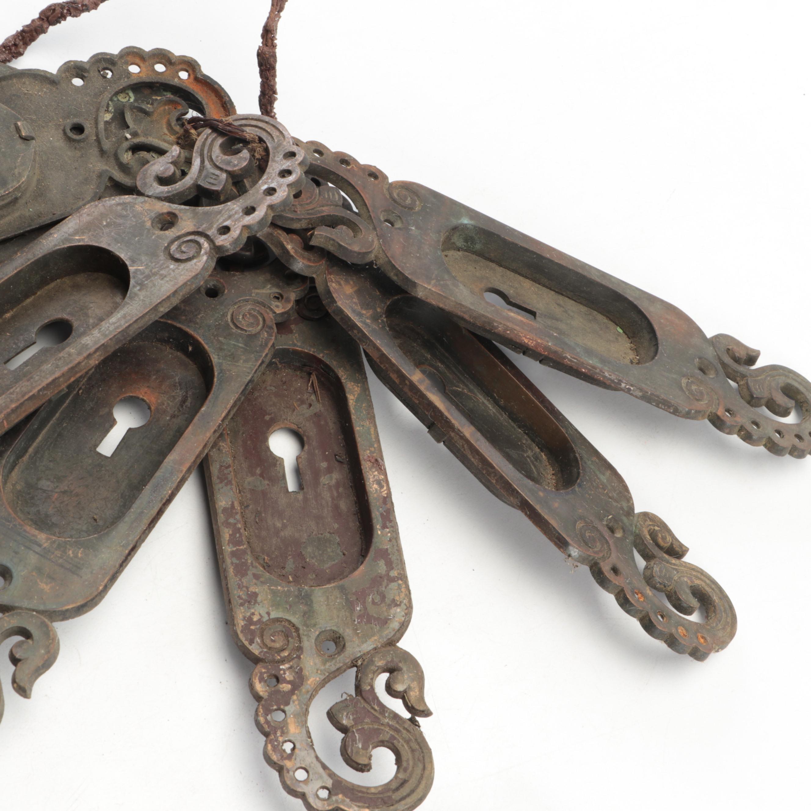 Victorian Lock Plates with Openwork Ornamentation | EBTH