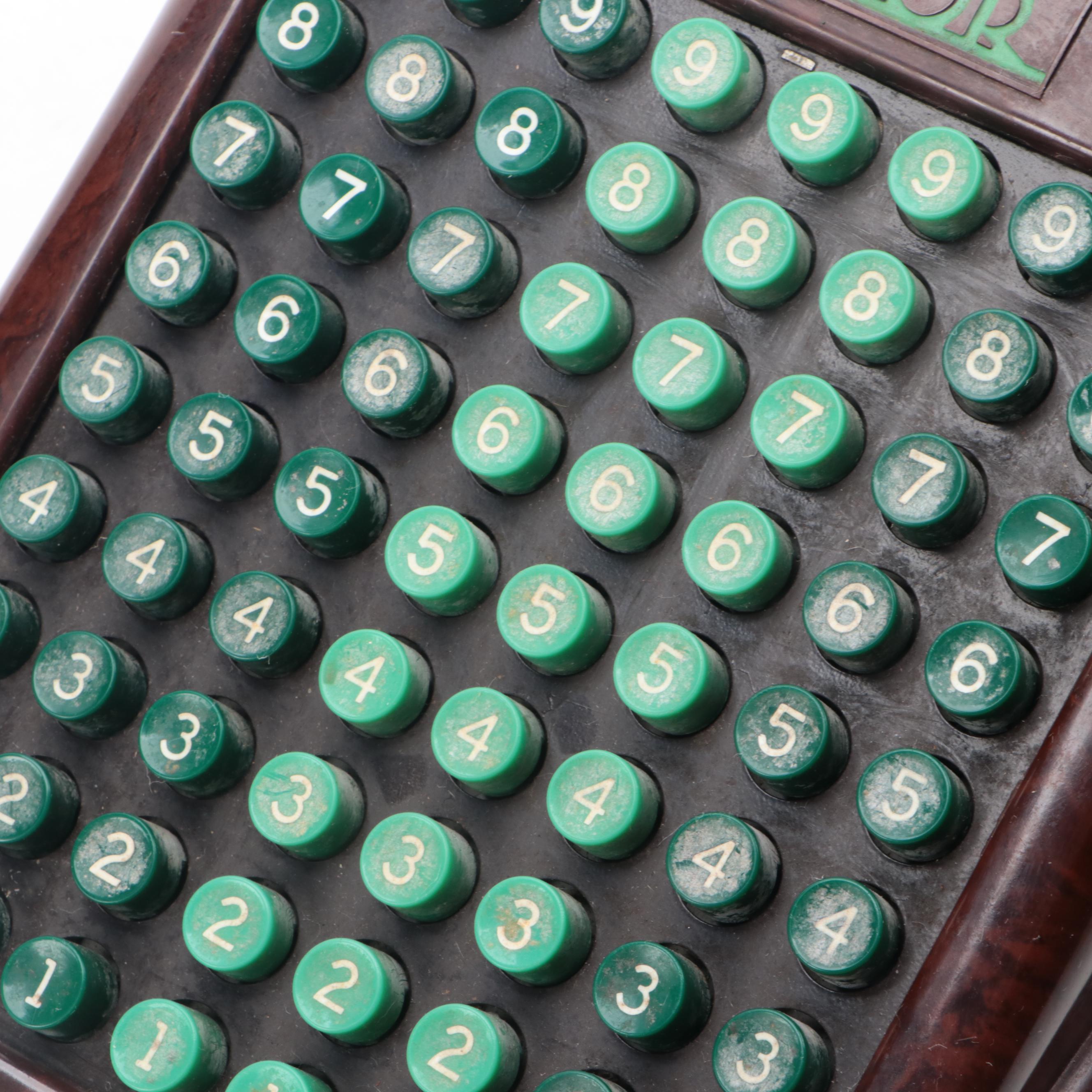 Victor 600 Series Bakelite Adding Machine, Circa 1940s | EBTH