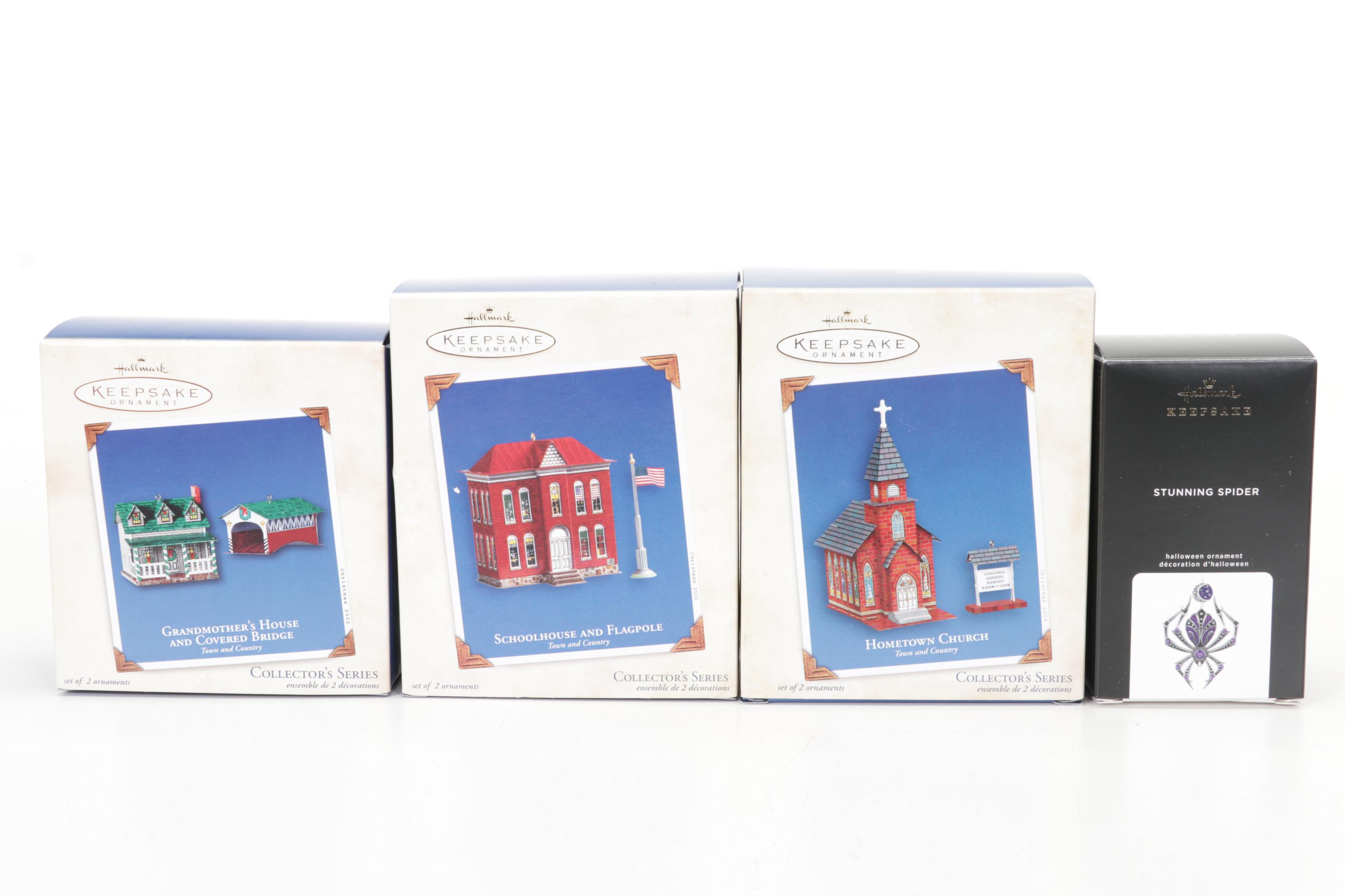 Hallmark Keepsake Musical Carousel and Ornaments in Boxes | EBTH