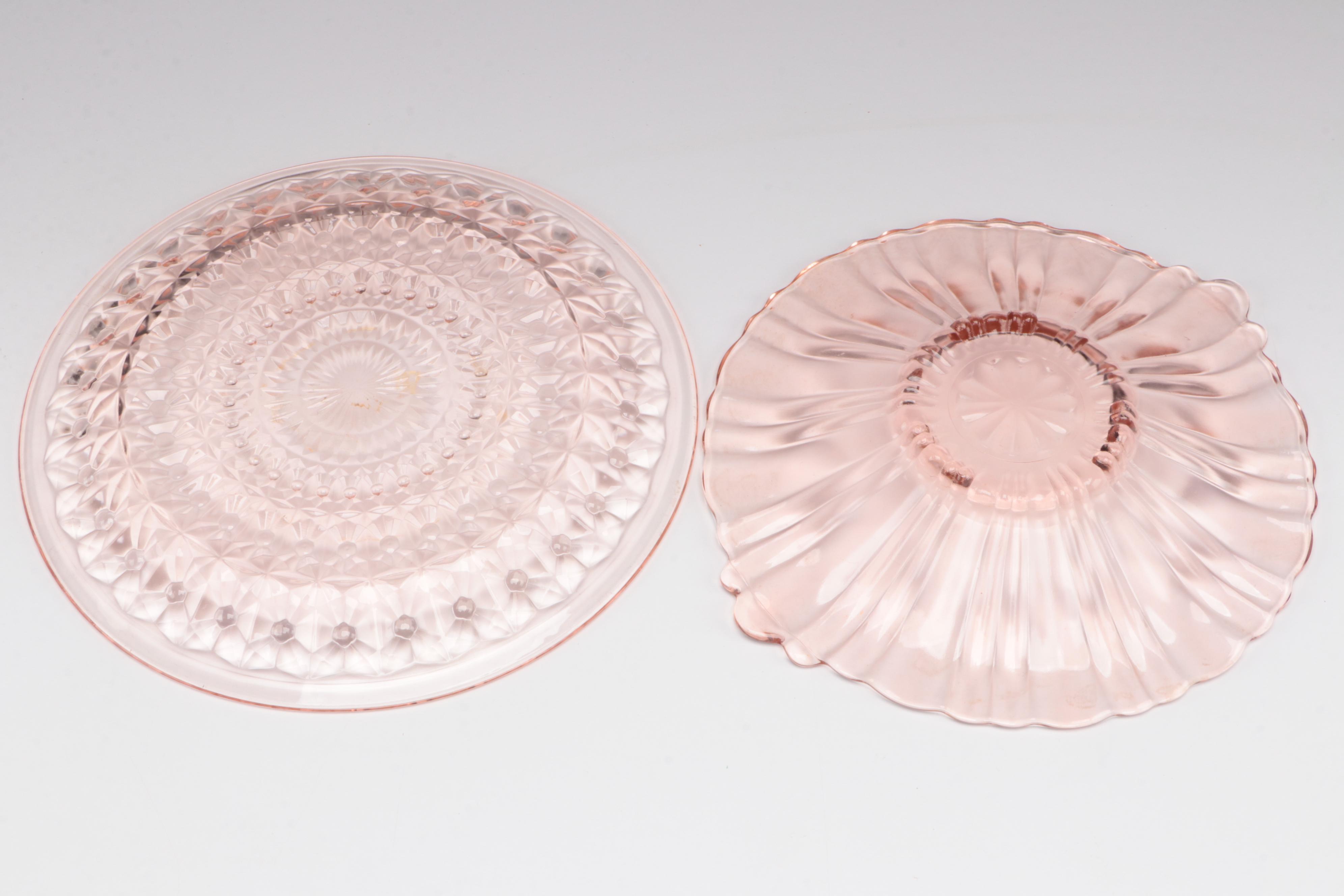 Anchor Hocking "Mayfair Pink" with Heisey and Other Pink Depression ...