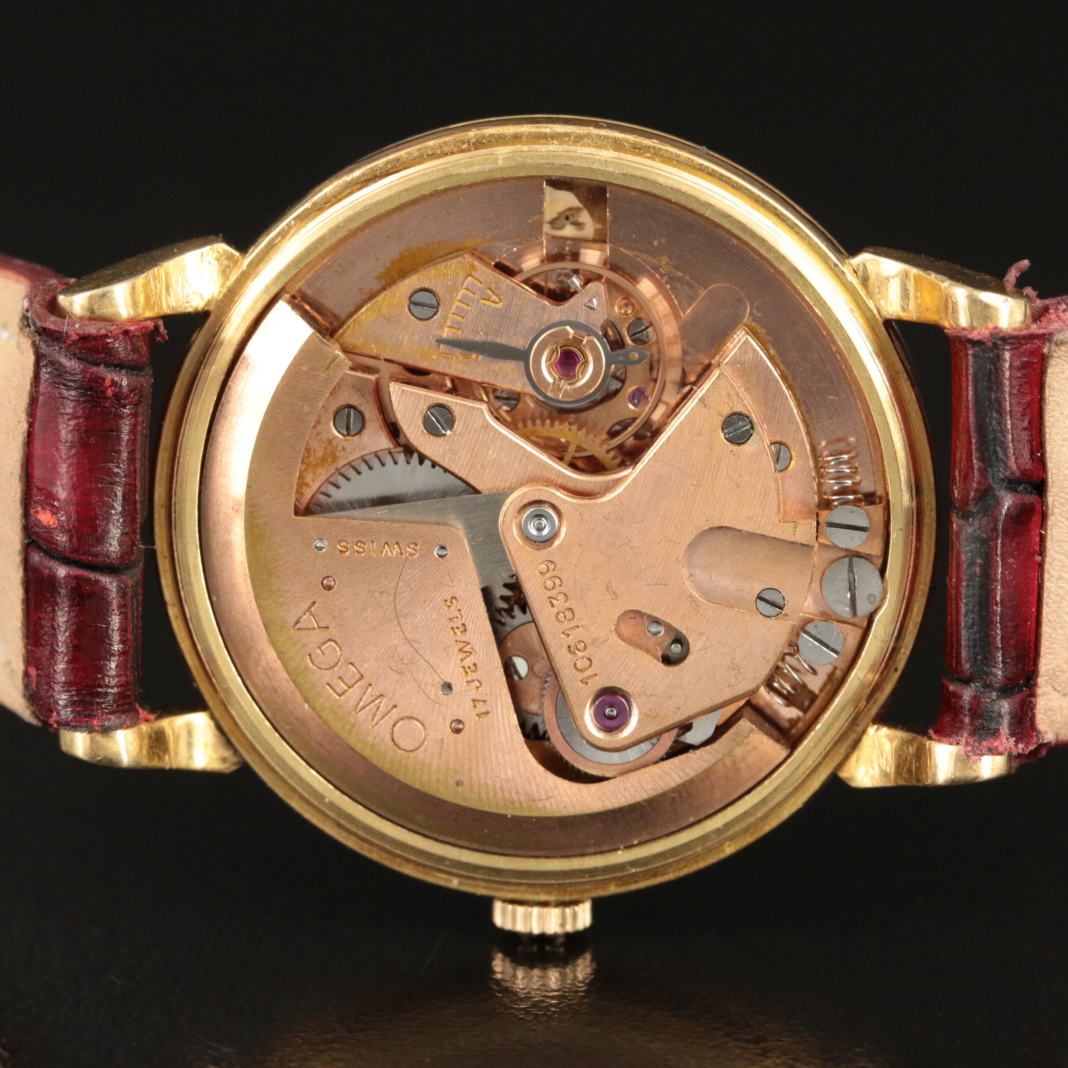 1944 18K Omega Bumper Movement Wristwatch | EBTH