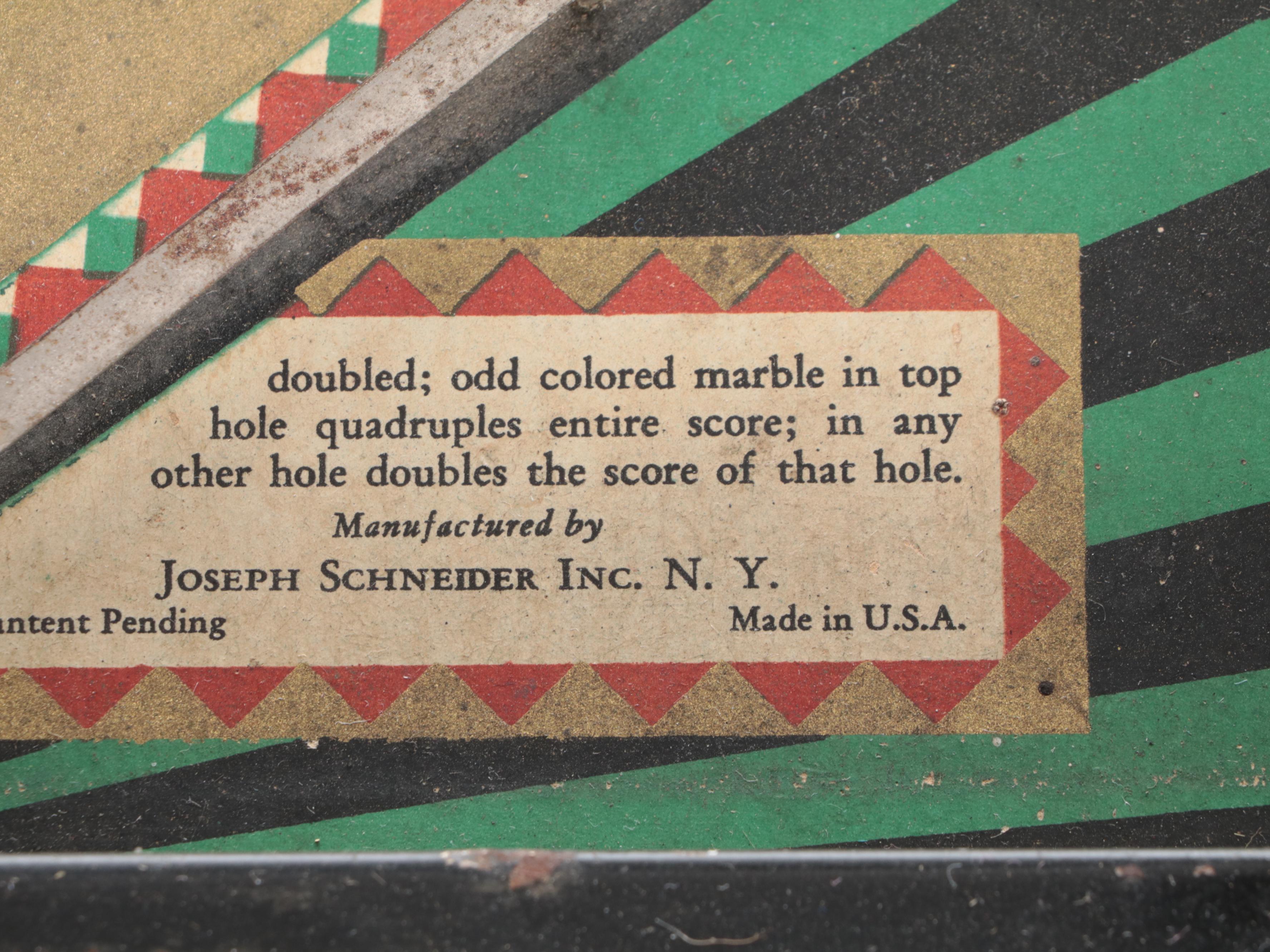 Kick-Back and Lindstrom's Gold Star Pinball Games, Mid-20th Century | EBTH