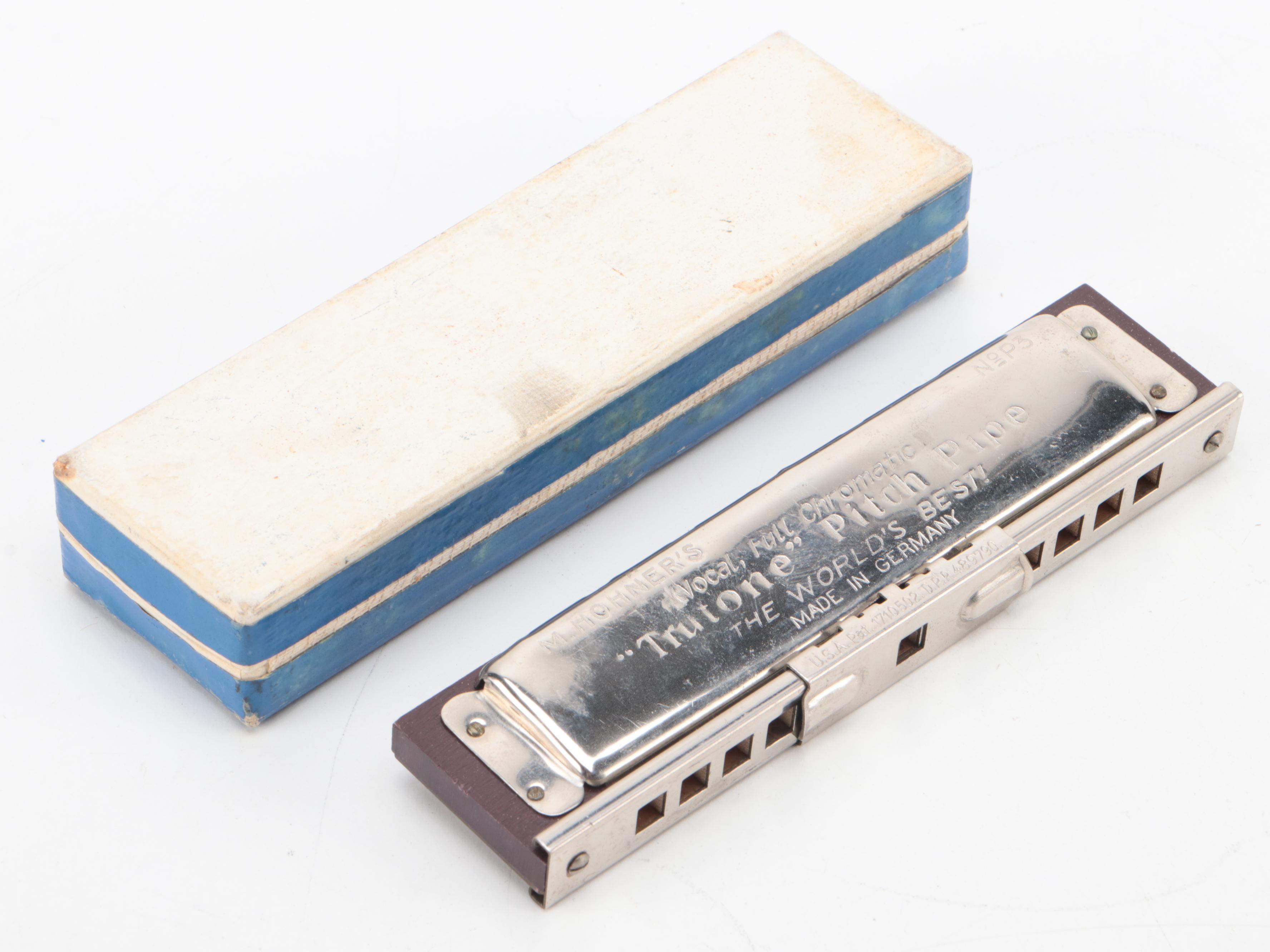 Hohner "Trutone" and Other Metal Pitch Pipes, Early 20th Century | EBTH