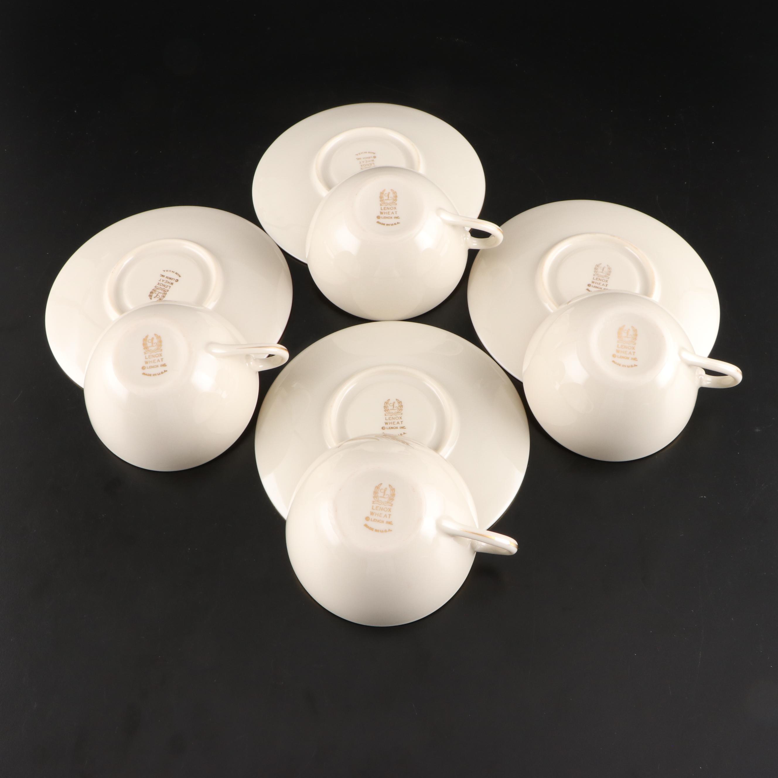 Lenox "Wheat" with Other Porcelain Dinnerware and Vases | EBTH