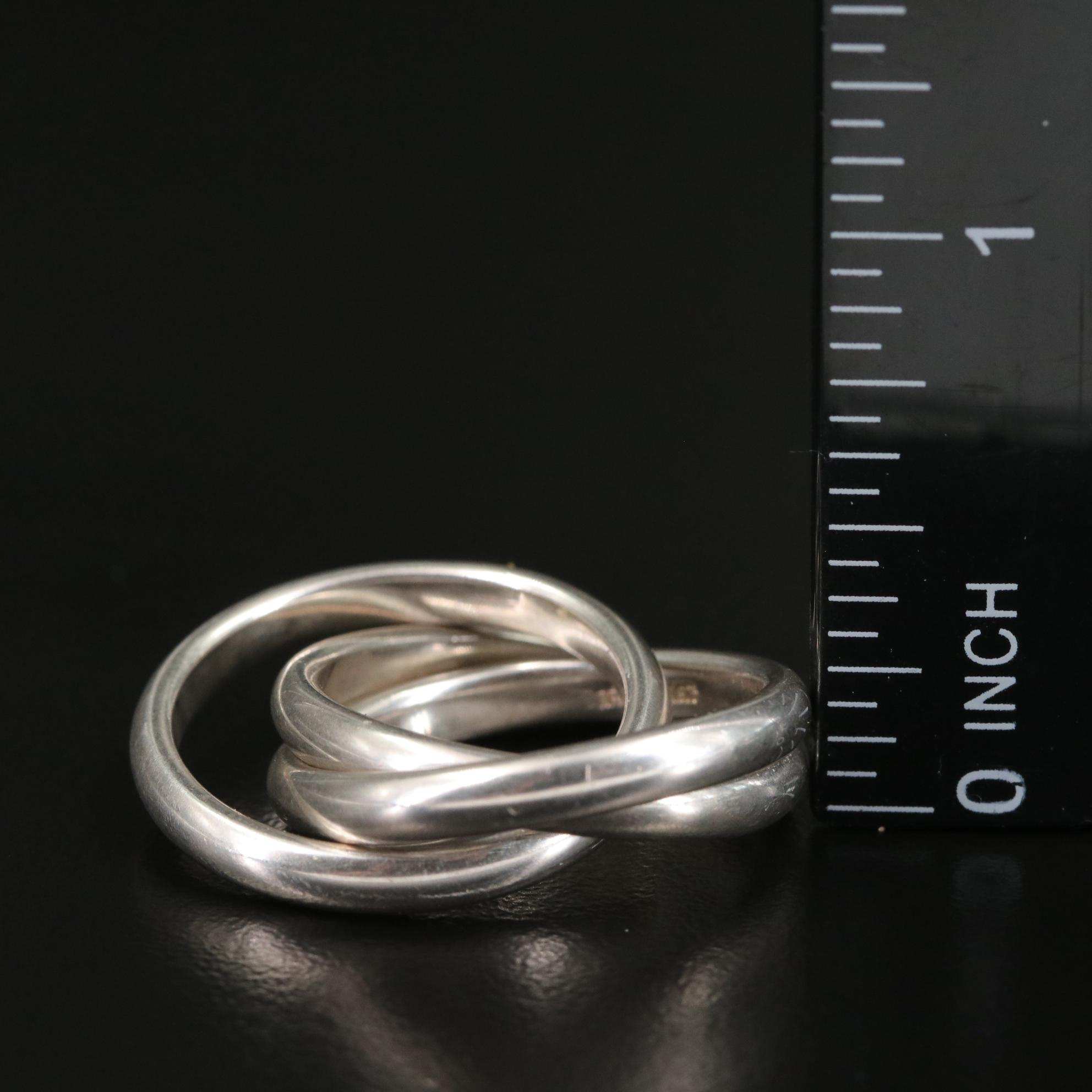 Tiffany & Co. Sterling Trinity Ring | EBTH