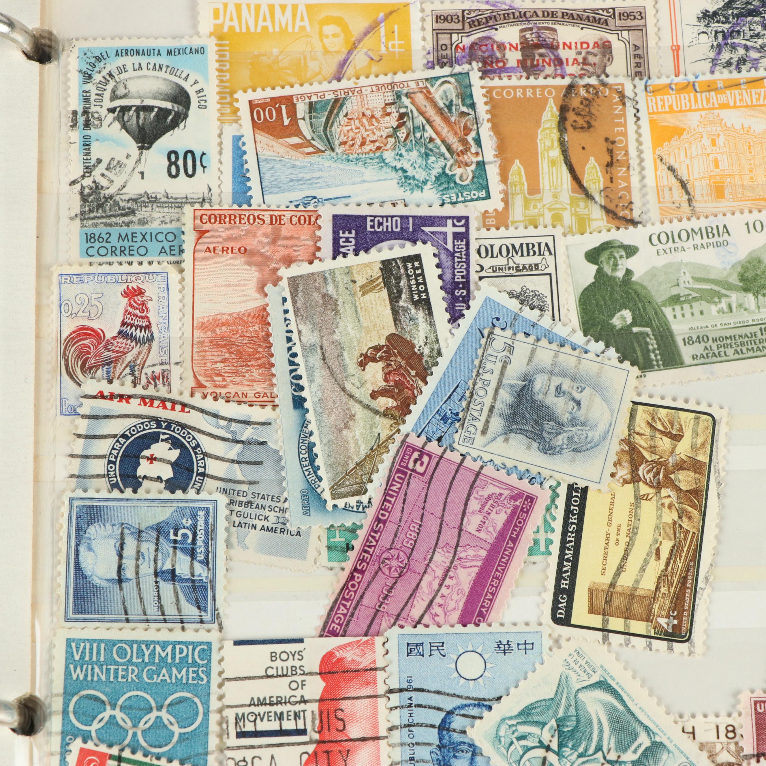Assortment of U.S. Postage Stamps | EBTH