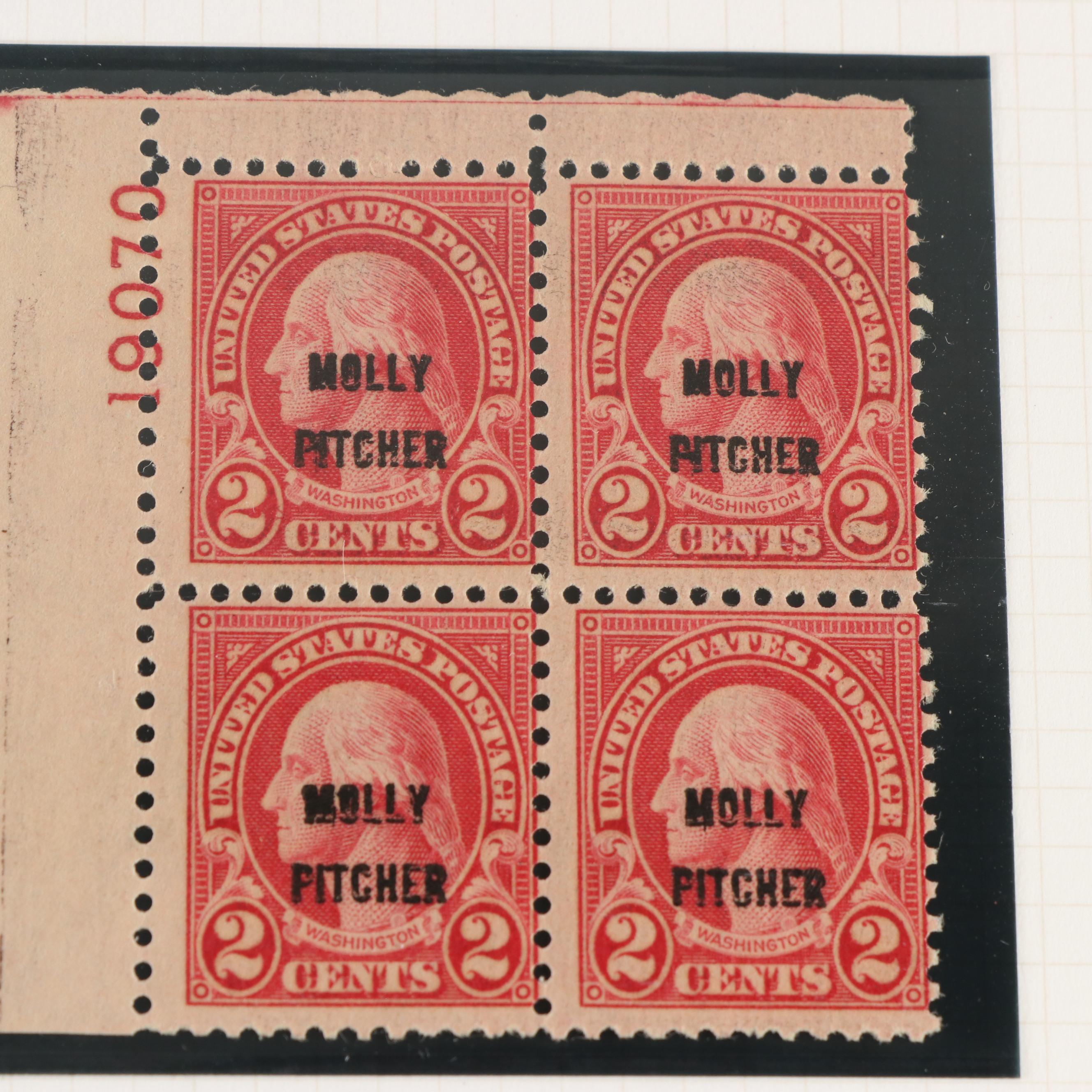 Large Album of U.S. Postage Stamp Plate Blocks, 1900s to 1970s | EBTH