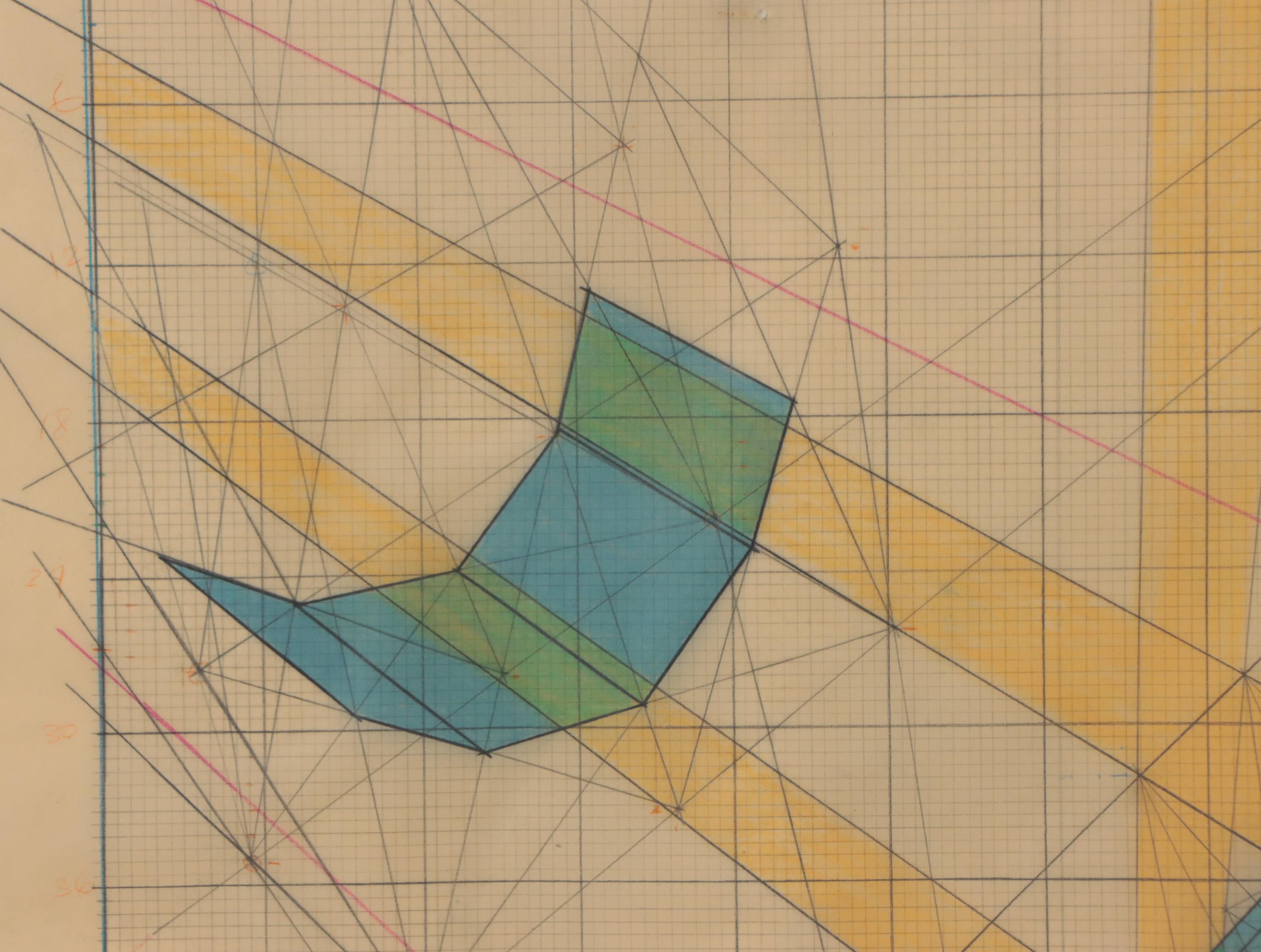 Kim Krause Mixed Media Studies for "La Vie en Rose," 1978 | EBTH