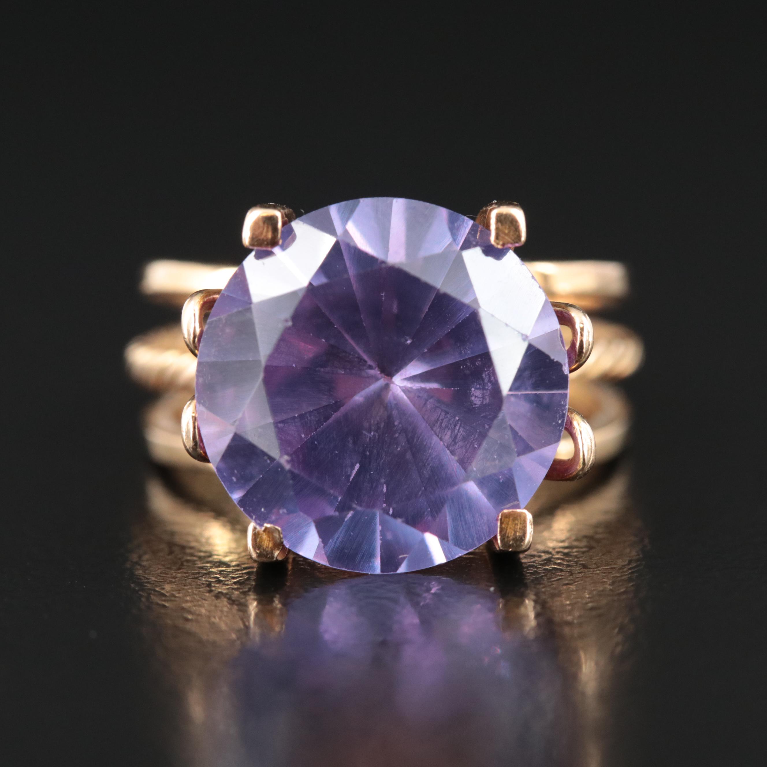 18K Color Change Sapphire Ring | EBTH