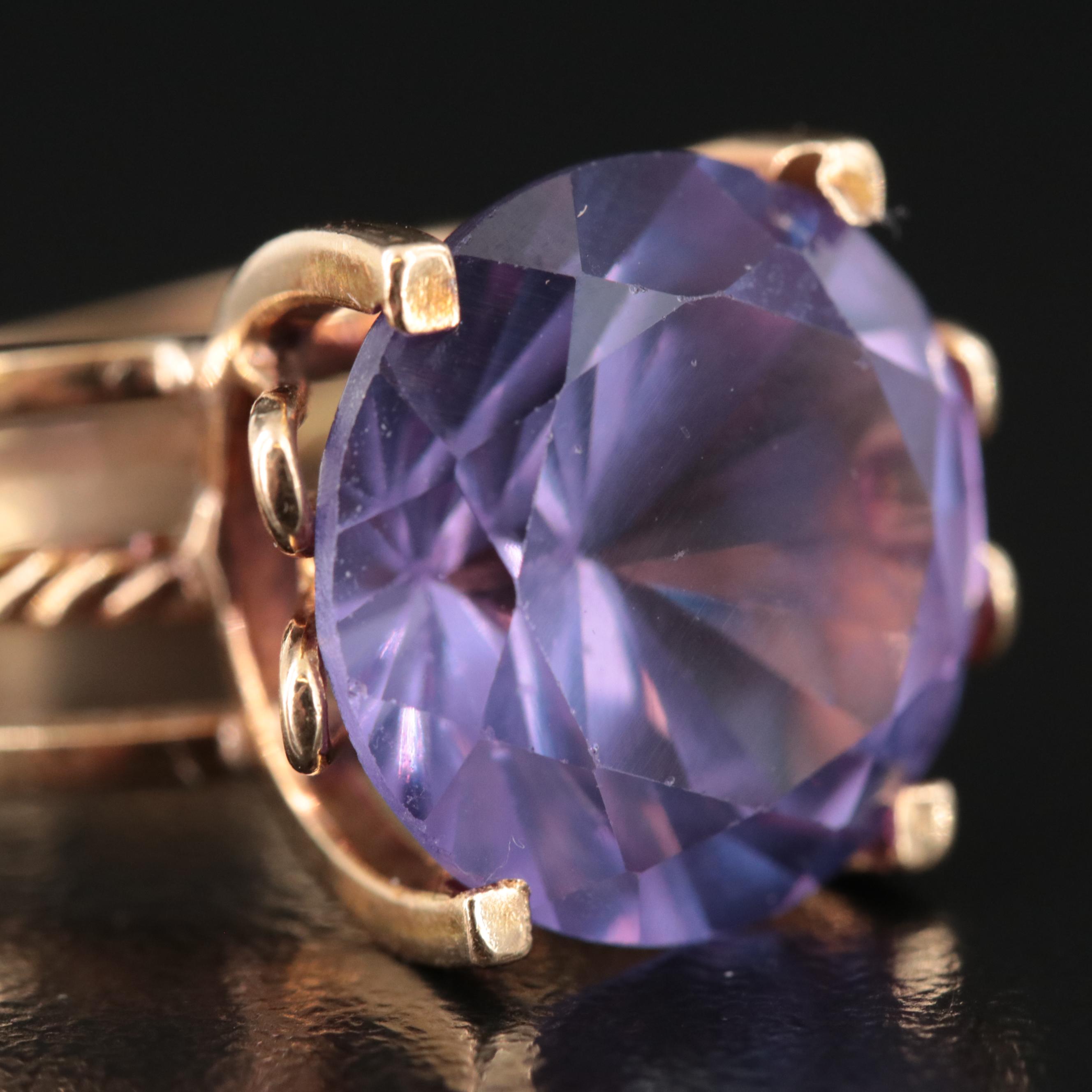 18K Color Change Sapphire Ring | EBTH