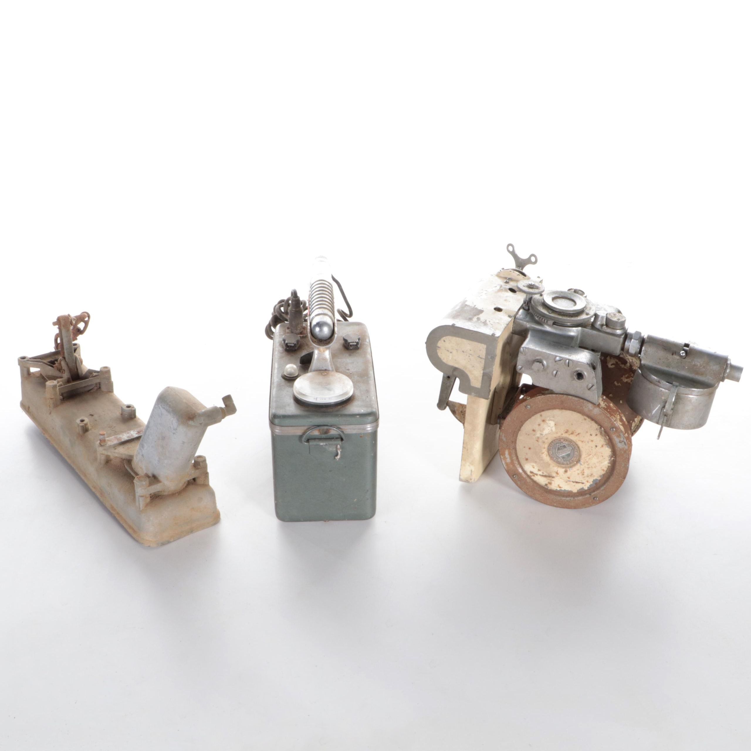 Nuclear Chicago Geiger Counter with Other Equipment, Mid-20th Century ...