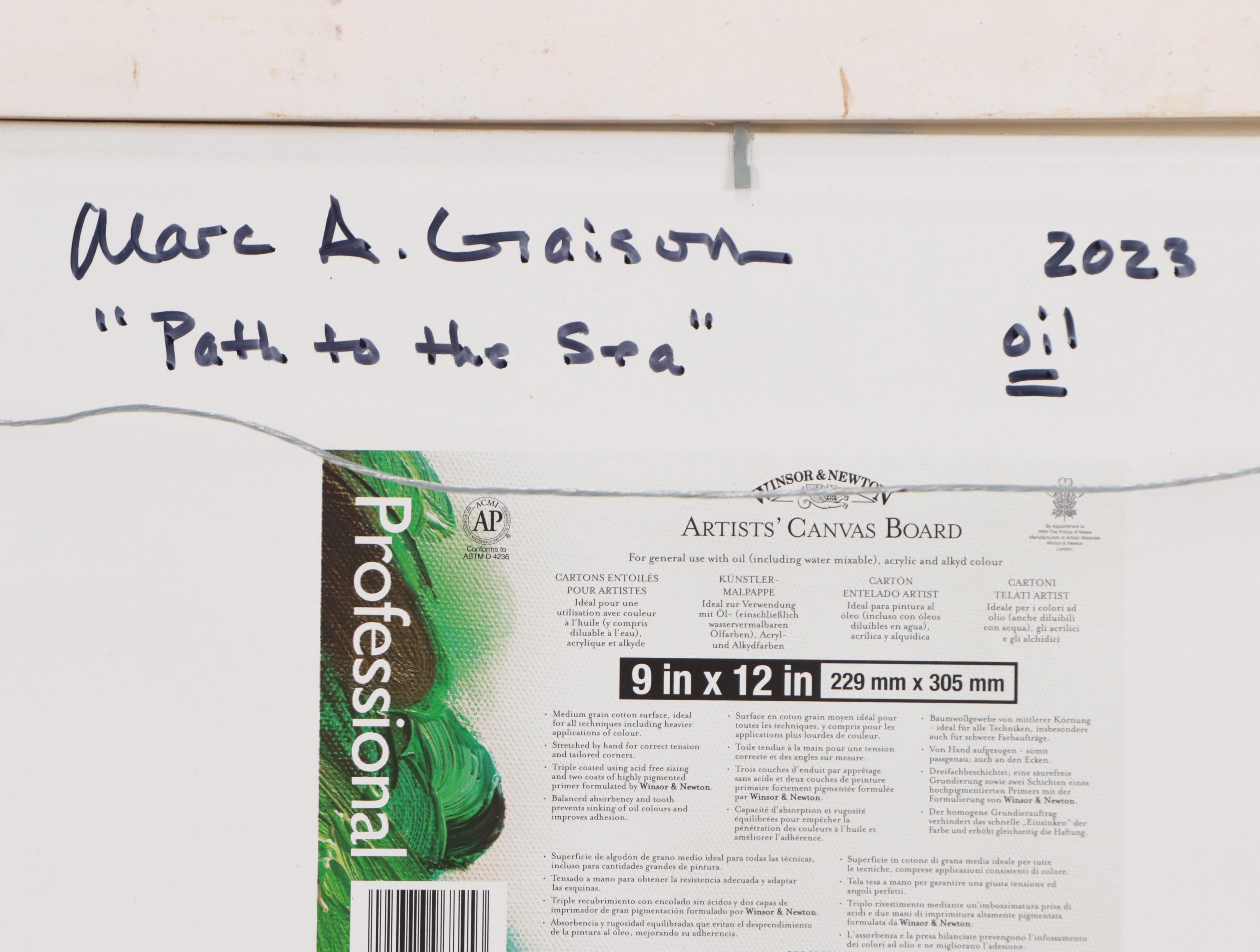 Marc A. Graison Oil Painting "Path to the Sea," 2023 | EBTH