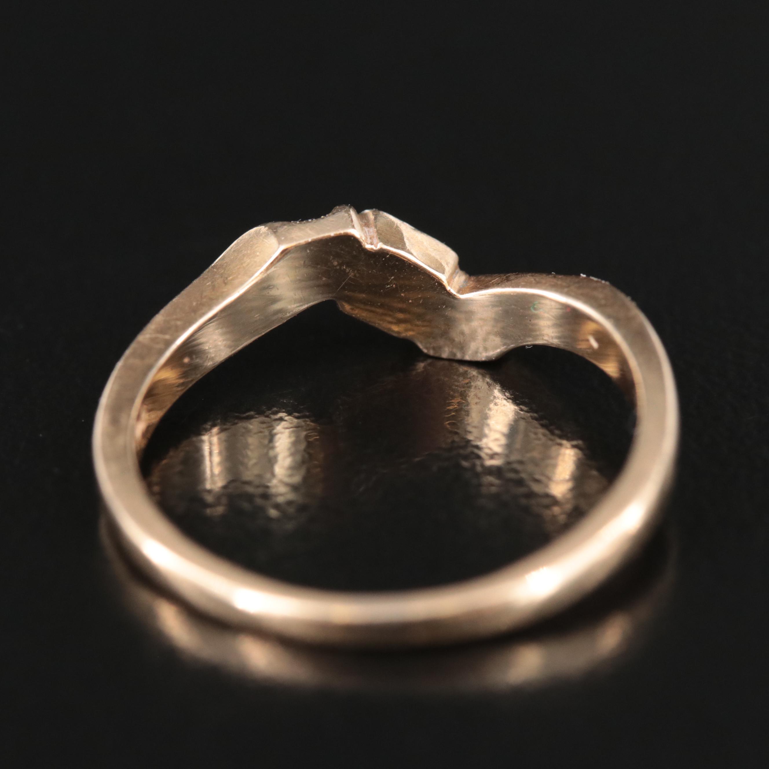 14K Wave Ring | EBTH