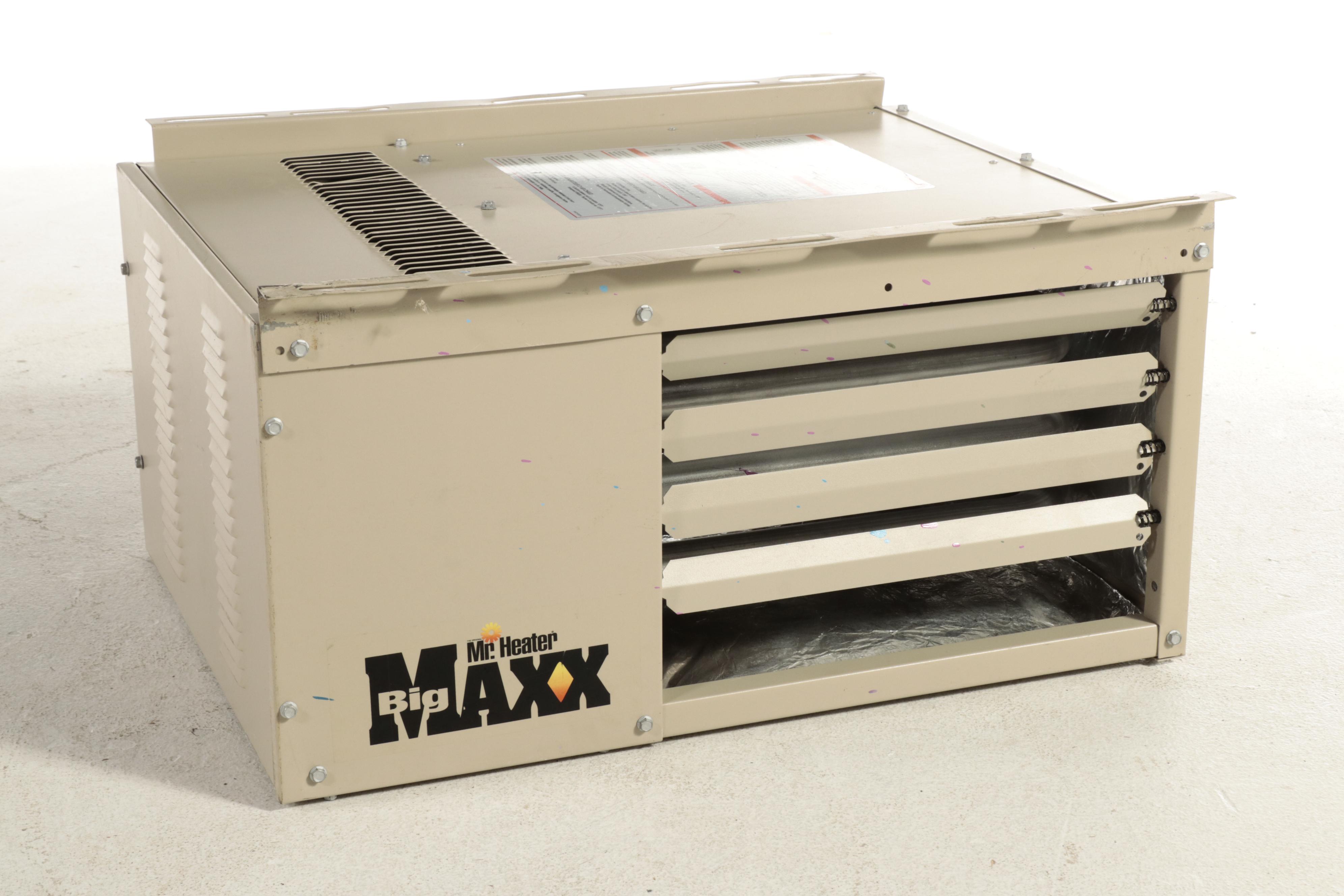 Pro-Com 30000 BTU Space Heater and Mr. Heater Big Maxx Furnace with Fan ...