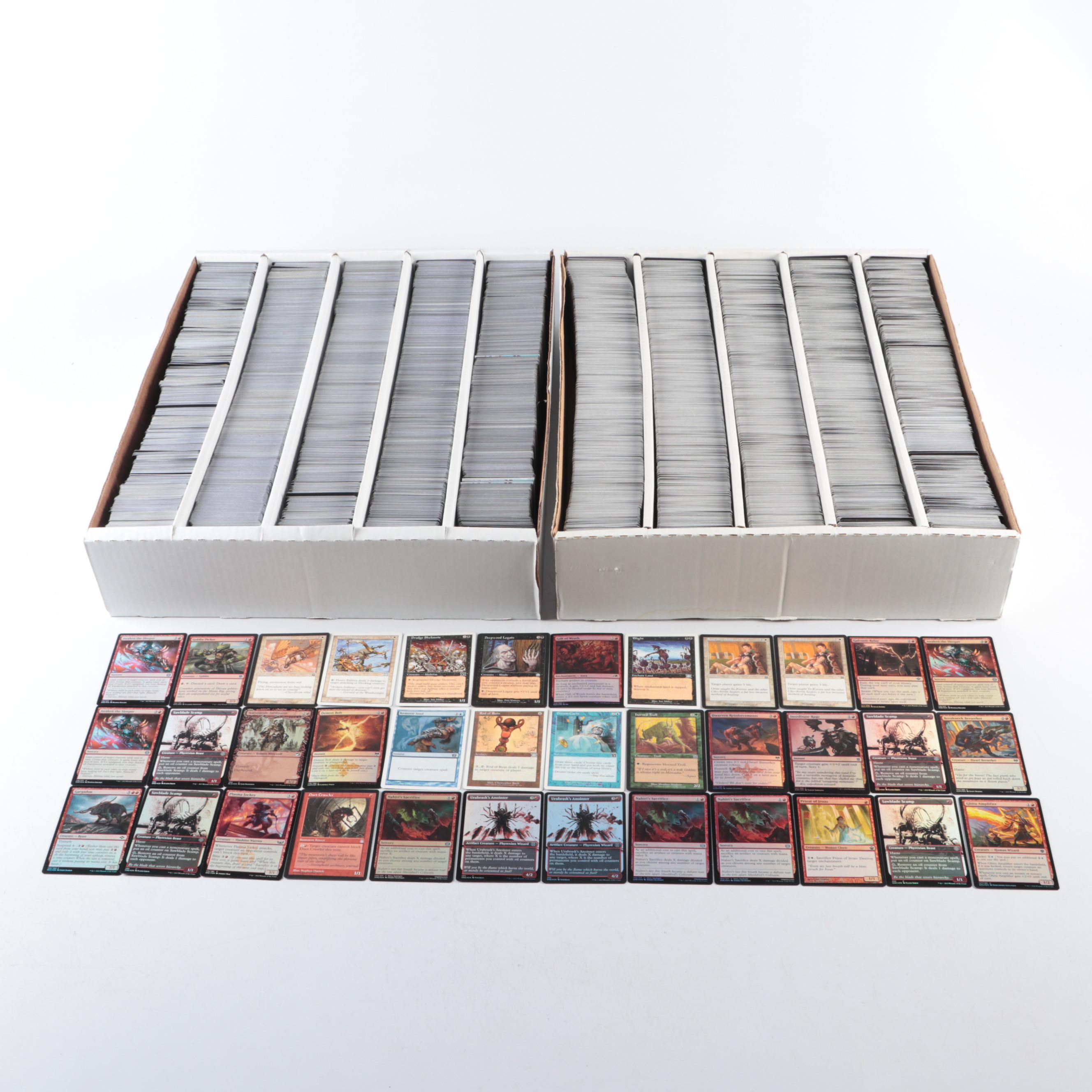 Magic: The Gathering Trading Cards with Storage Boxes, 1990s–2020s | EBTH