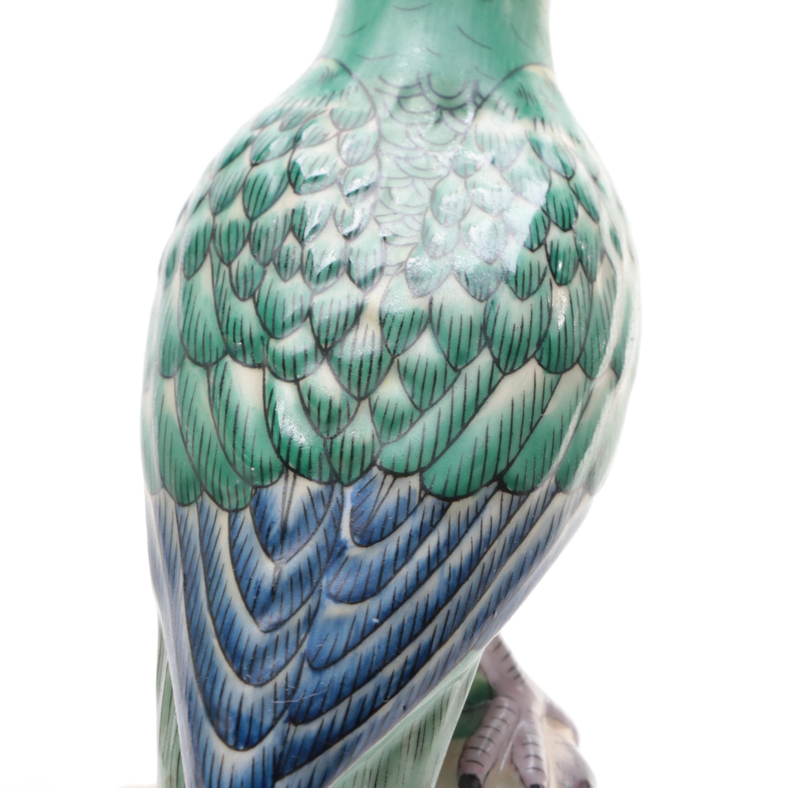Chelsea House Ceramic Parrot Figurines | EBTH