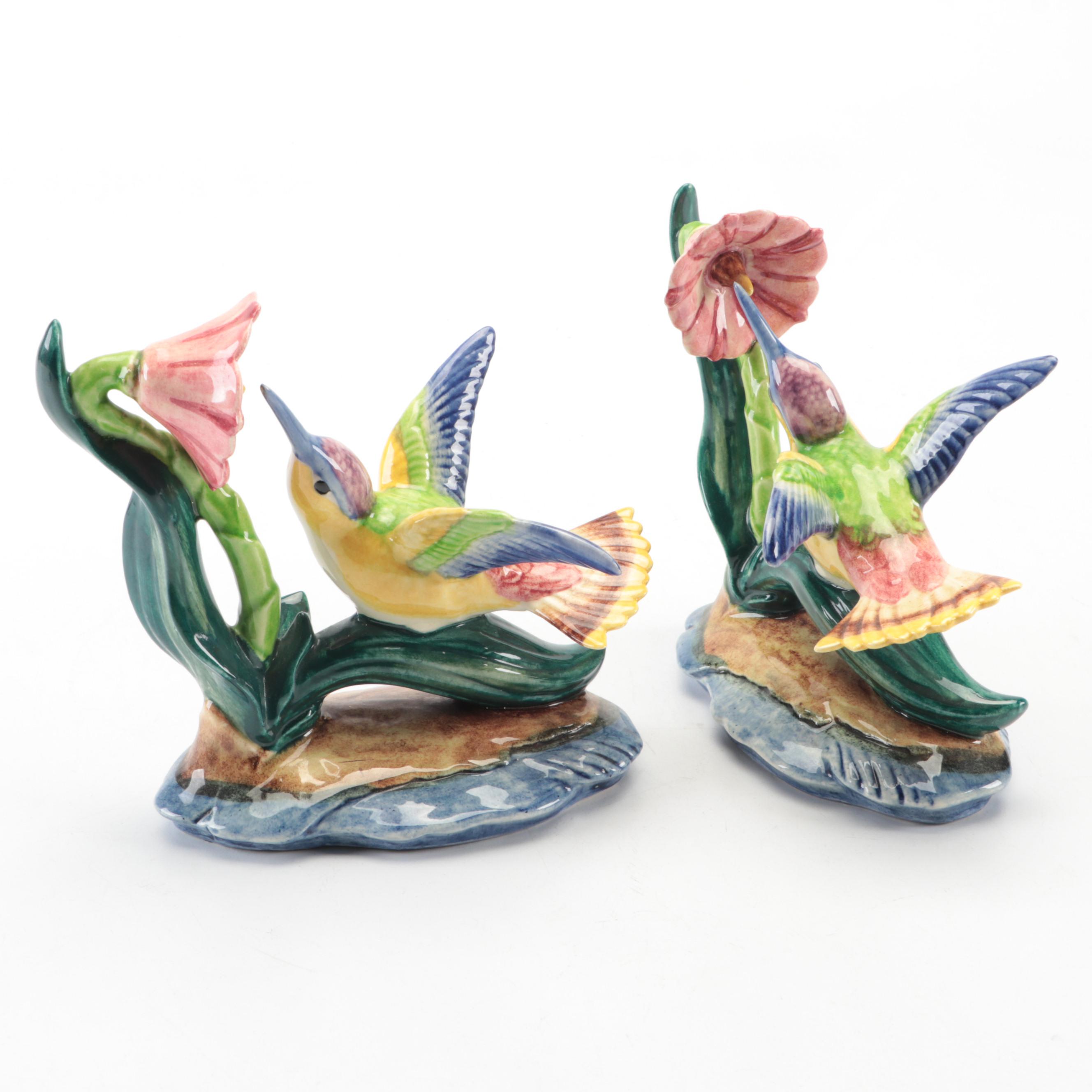 Pair of Stangl Pottery Rivoli Hummingbird Figurines | EBTH