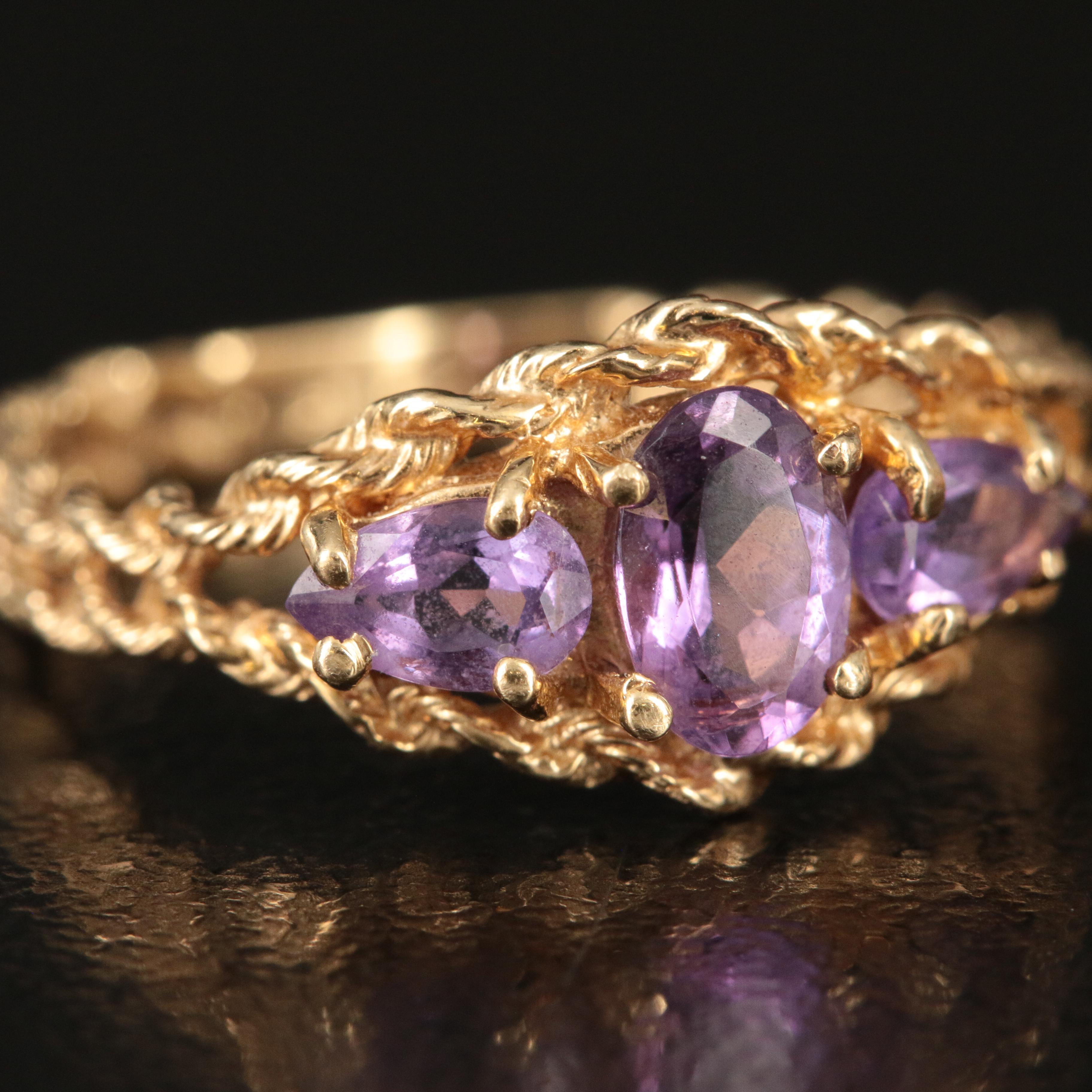 14K Amethyst Rings | EBTH