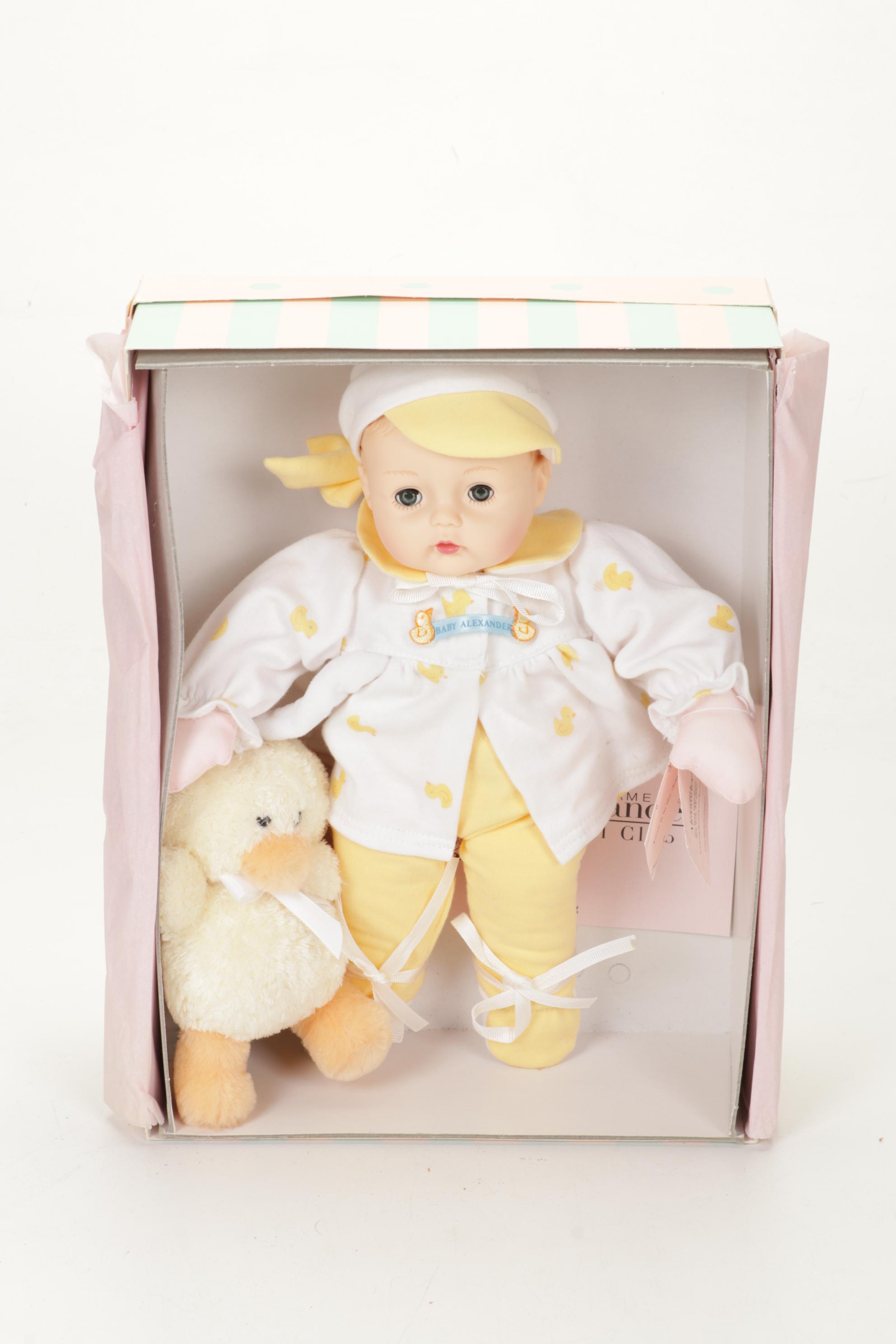 Madame Alexander Dolls Featuring "Me and My Duckie Huggums" & "Sisters ...