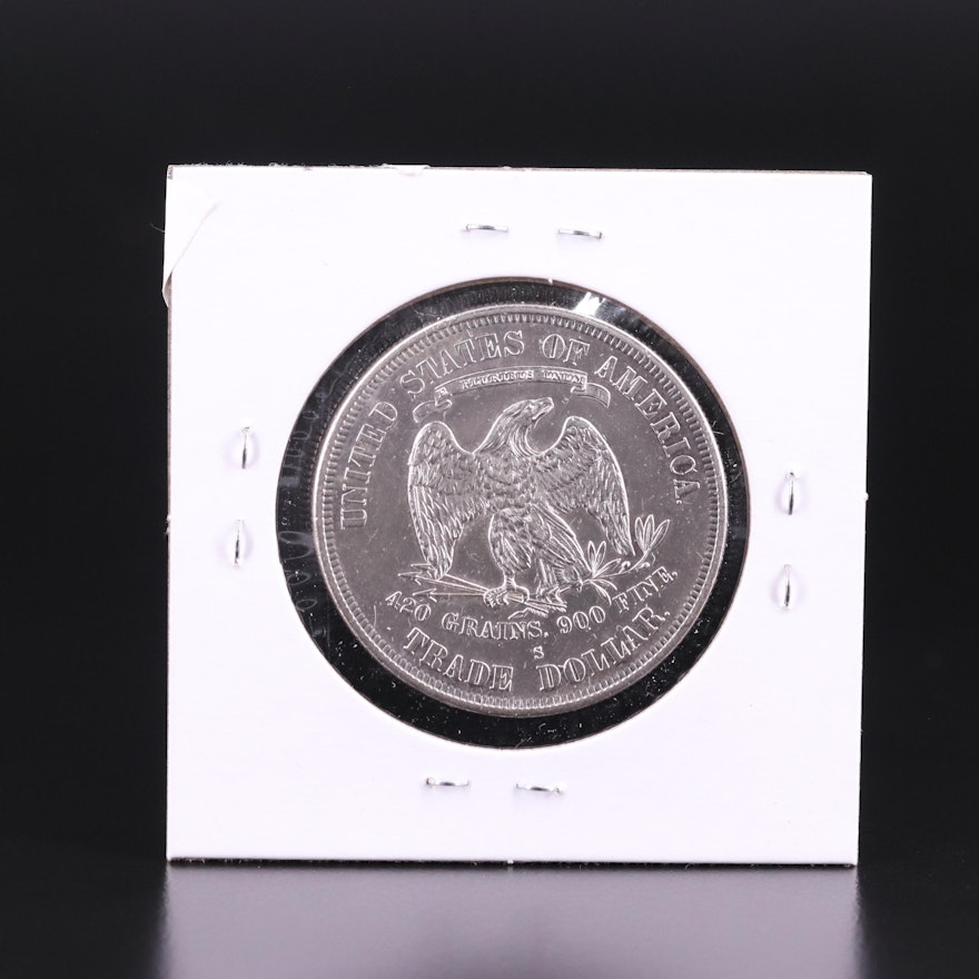 1877-S United States Trade Dollar | EBTH 1877-S United States Trade Dollar | EBTH