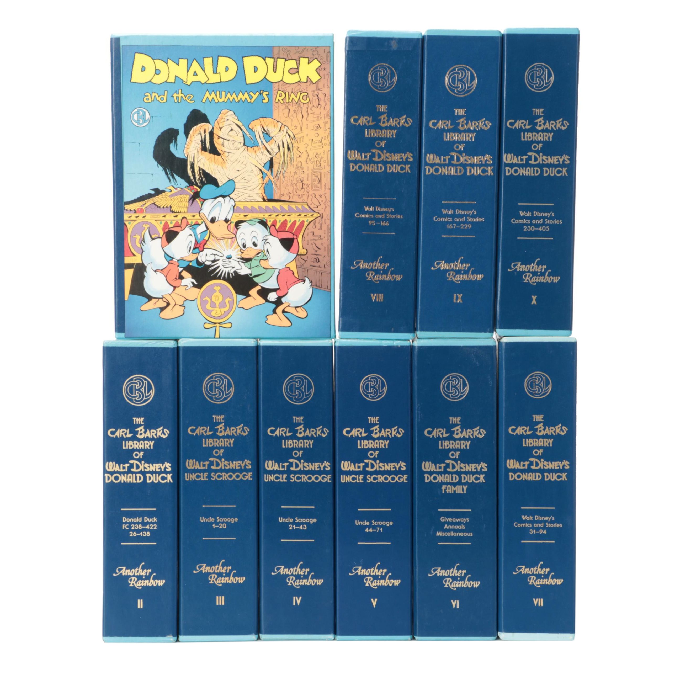 First Edition "The Carl Barks Library of Walt Disney's Comics and ...