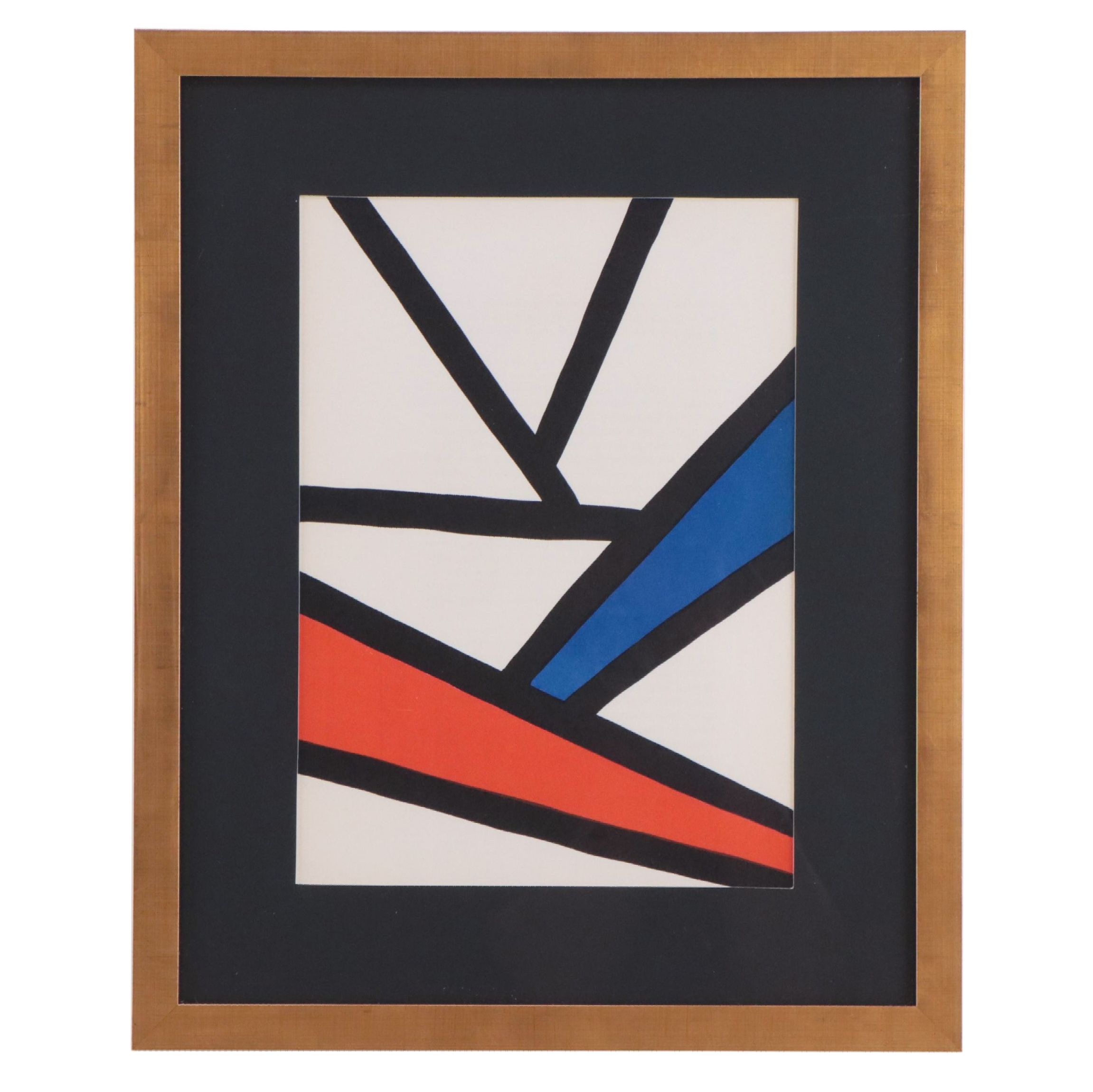 Alexander Calder Abstract Color Lithograph from Derrière le Miroir | EBTH