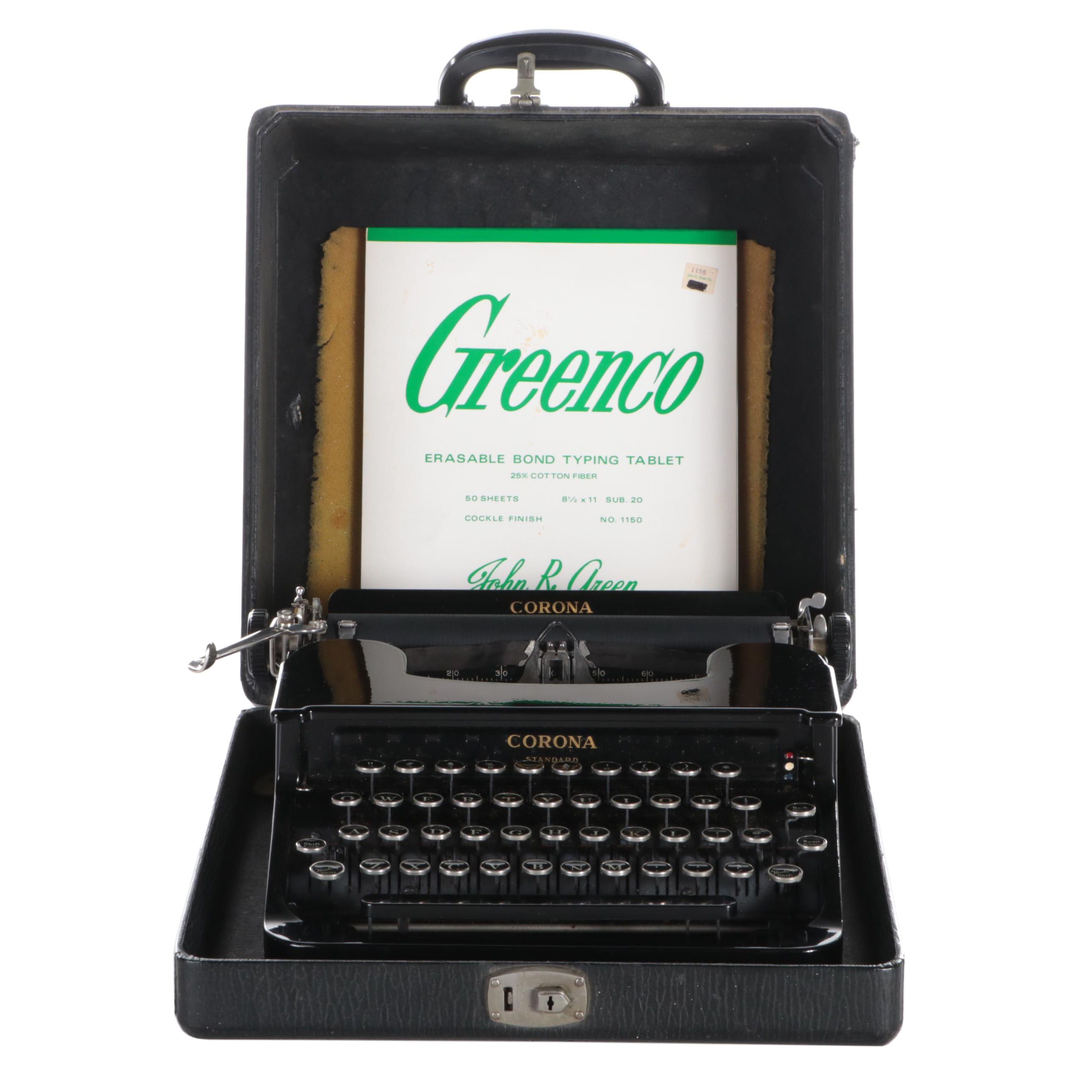 Corona "Standard" Portable Typewriter | EBTH