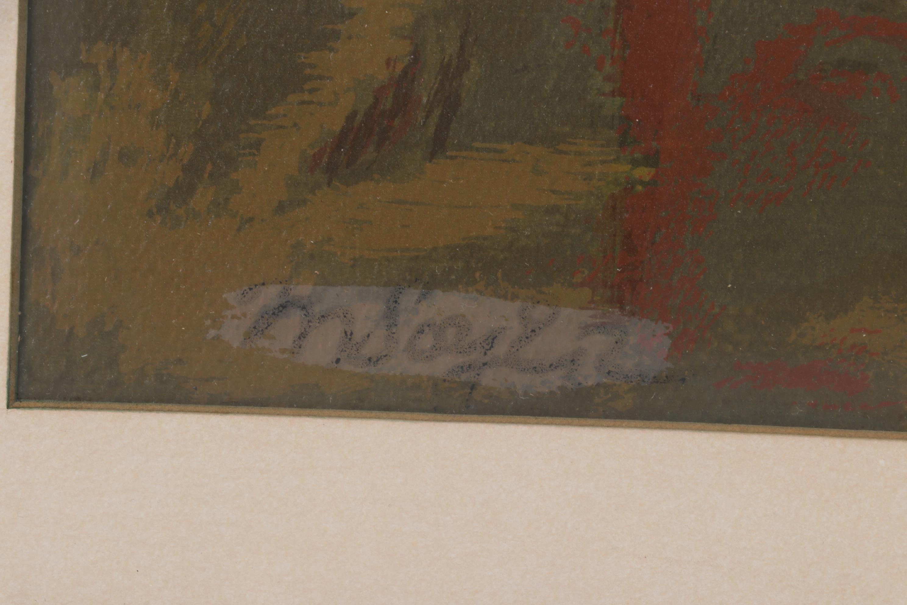 Moses Soyer Serigraph "Four Dancers in Orange," circa 1940 | EBTH