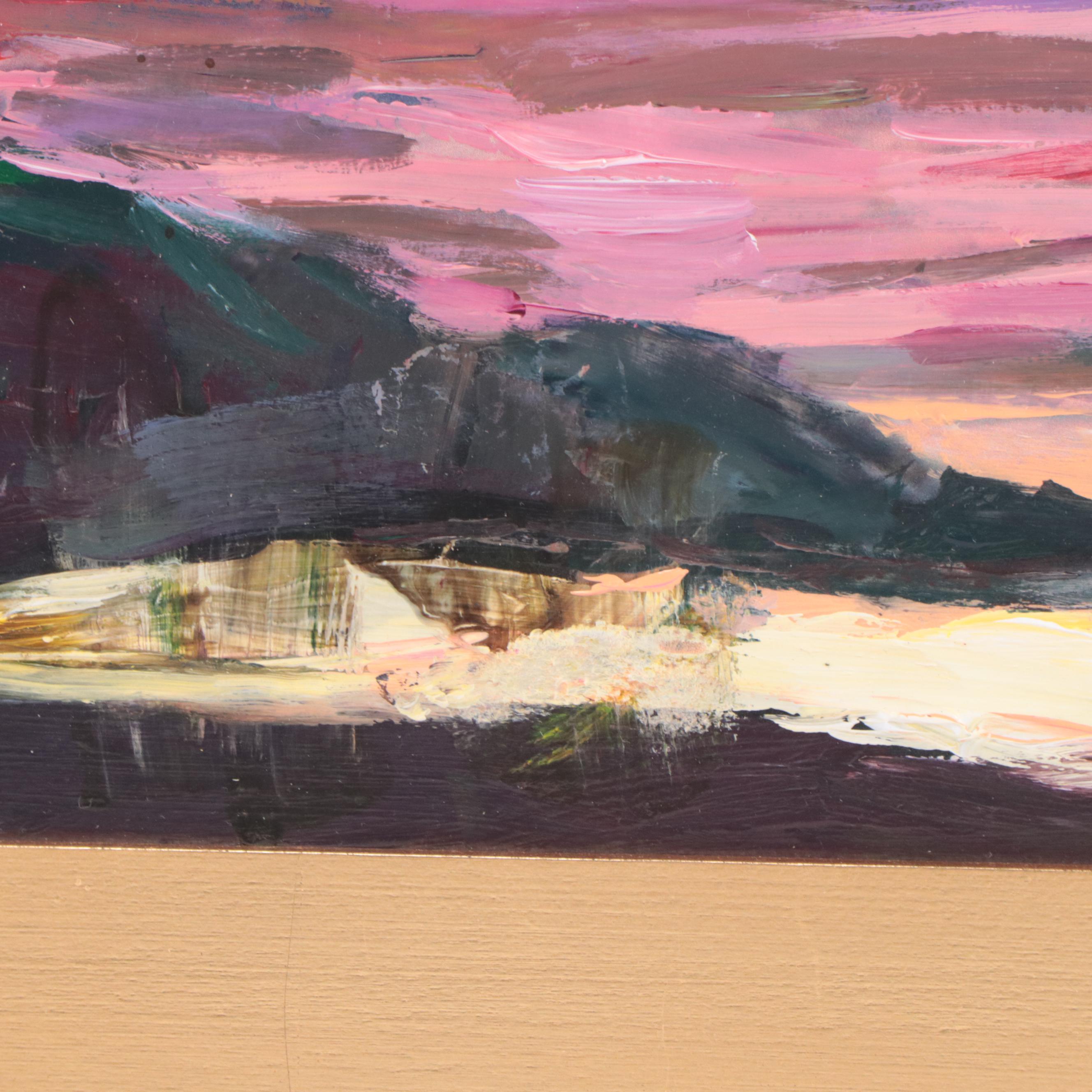 Agnes Rey Landscape Oil Painting of "Dos Sueños," 2023 | EBTH