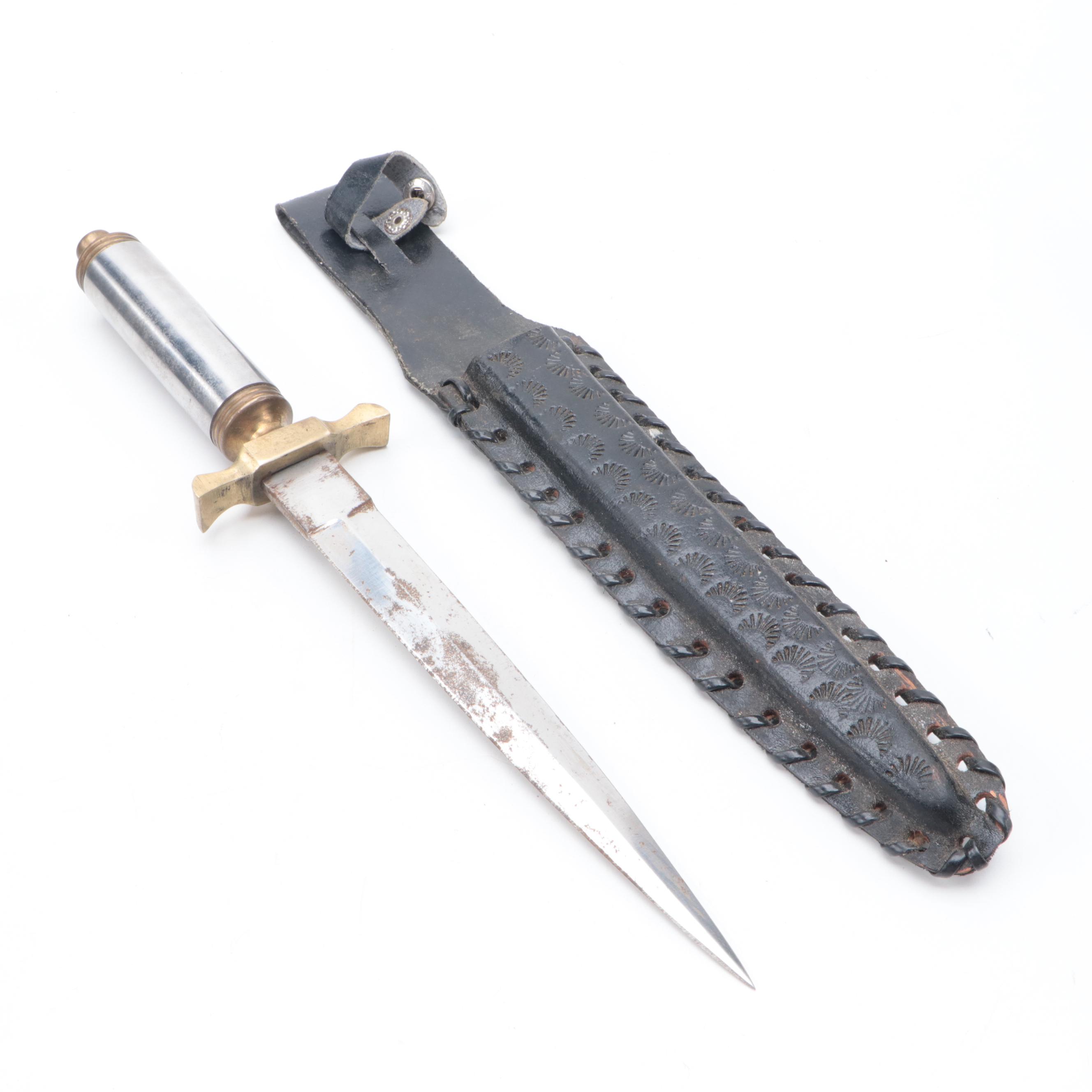 Logan Pearce Forged Railroad Spike Knife with Railroad Spike Cleaver ...