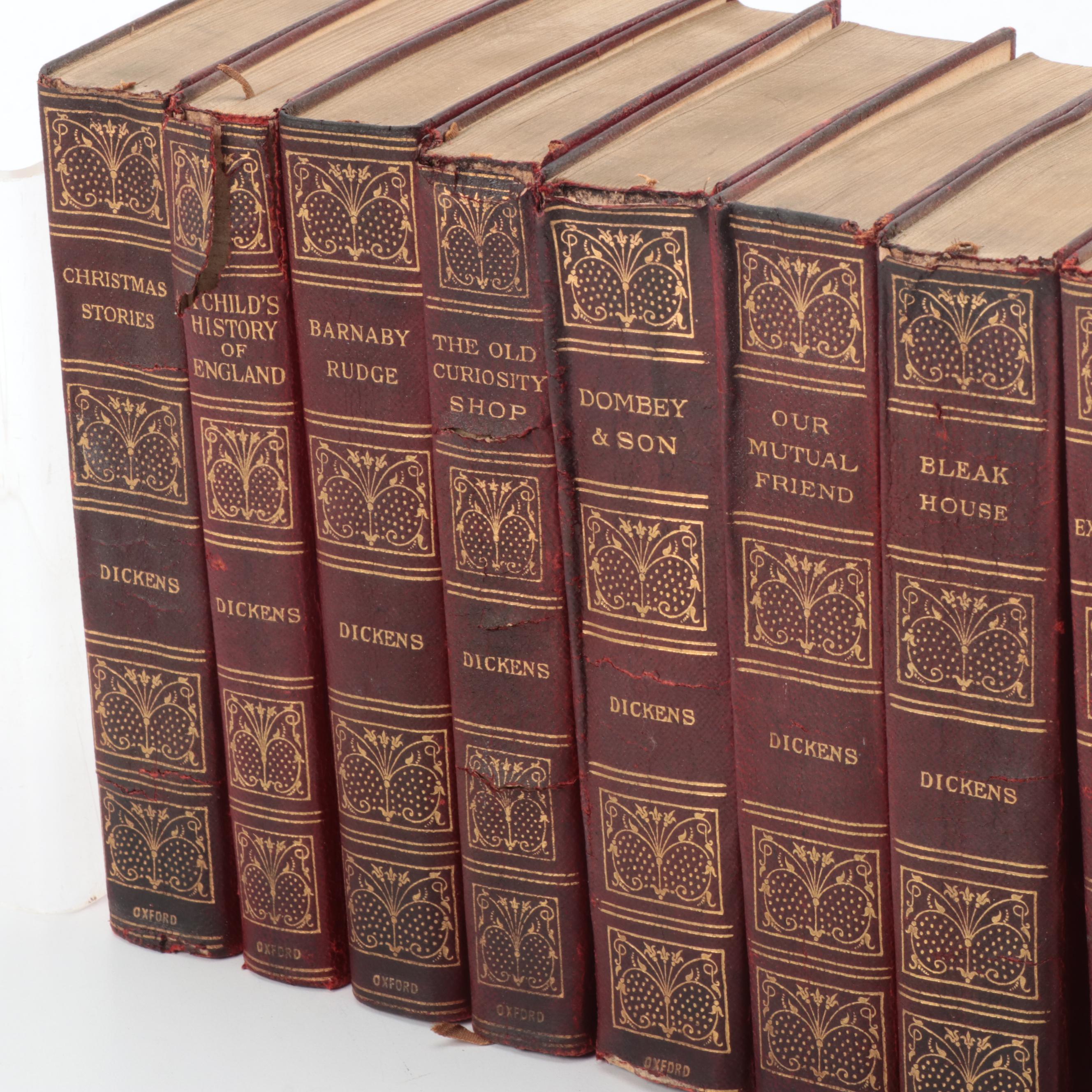 "The Works of Charles Dickens" Illustrated Twenty-Volume Set, Early ...