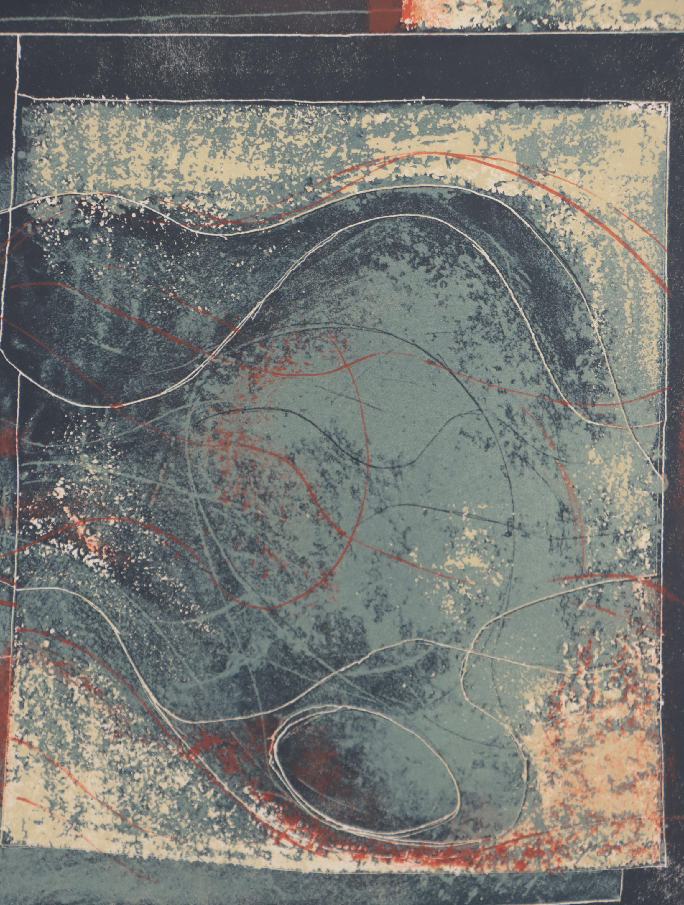 Donald Roberts Modern Lithograph "Landscape #4," 1958 | EBTH