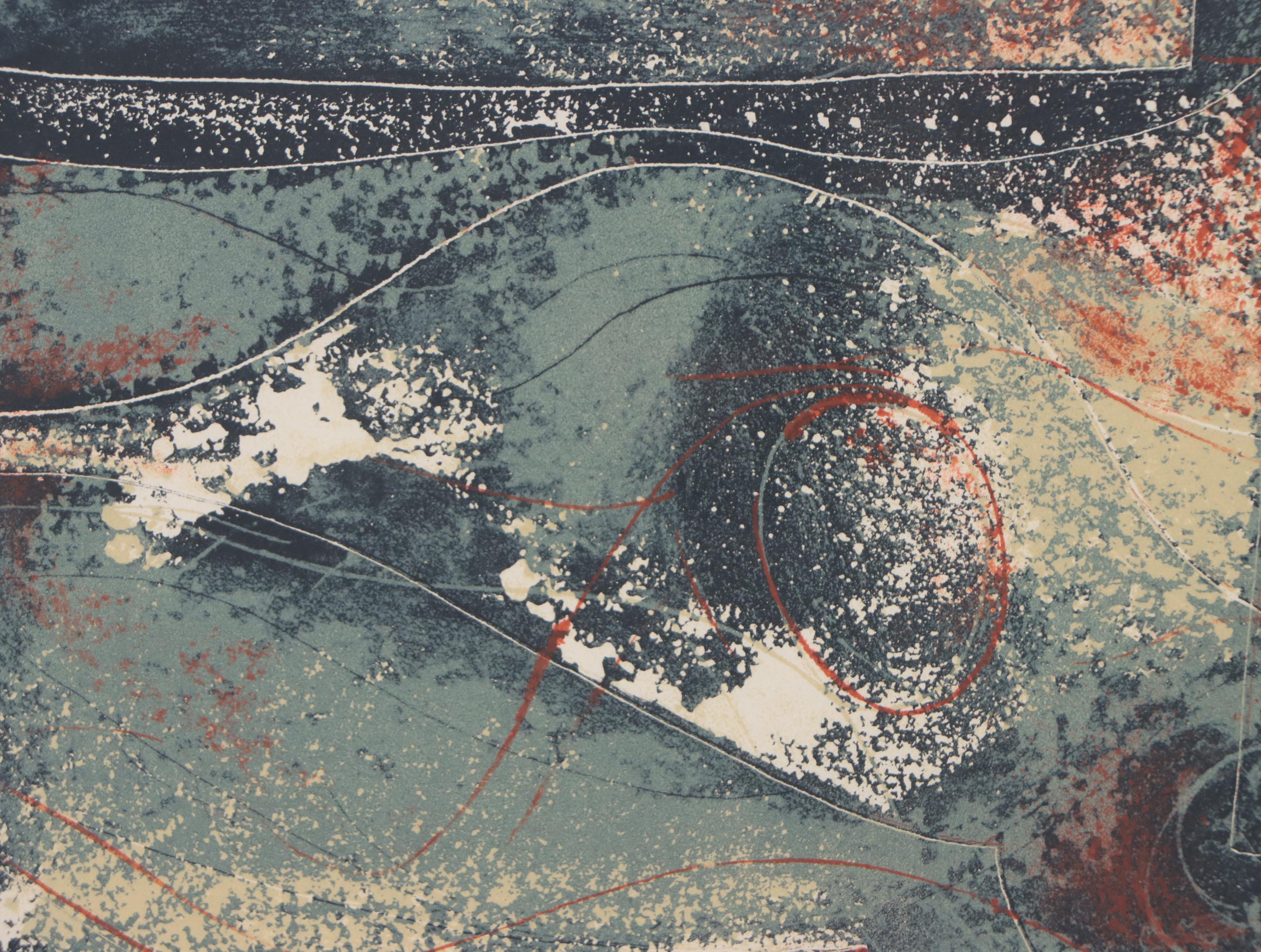 Donald Roberts Modern Lithograph "Landscape #4," 1958 | EBTH