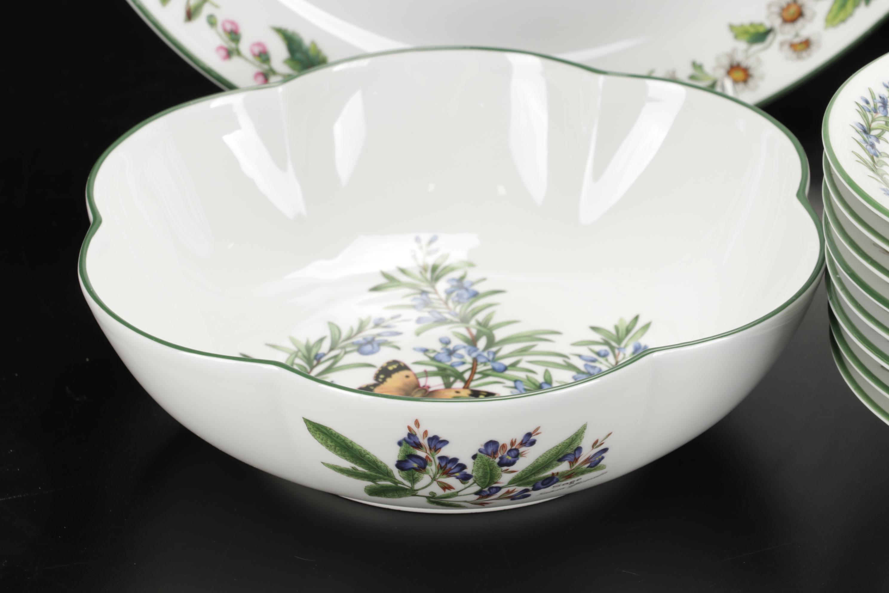 Royal Worcester "Worcester Herbs" with "Strawberry Fair" and Other ...