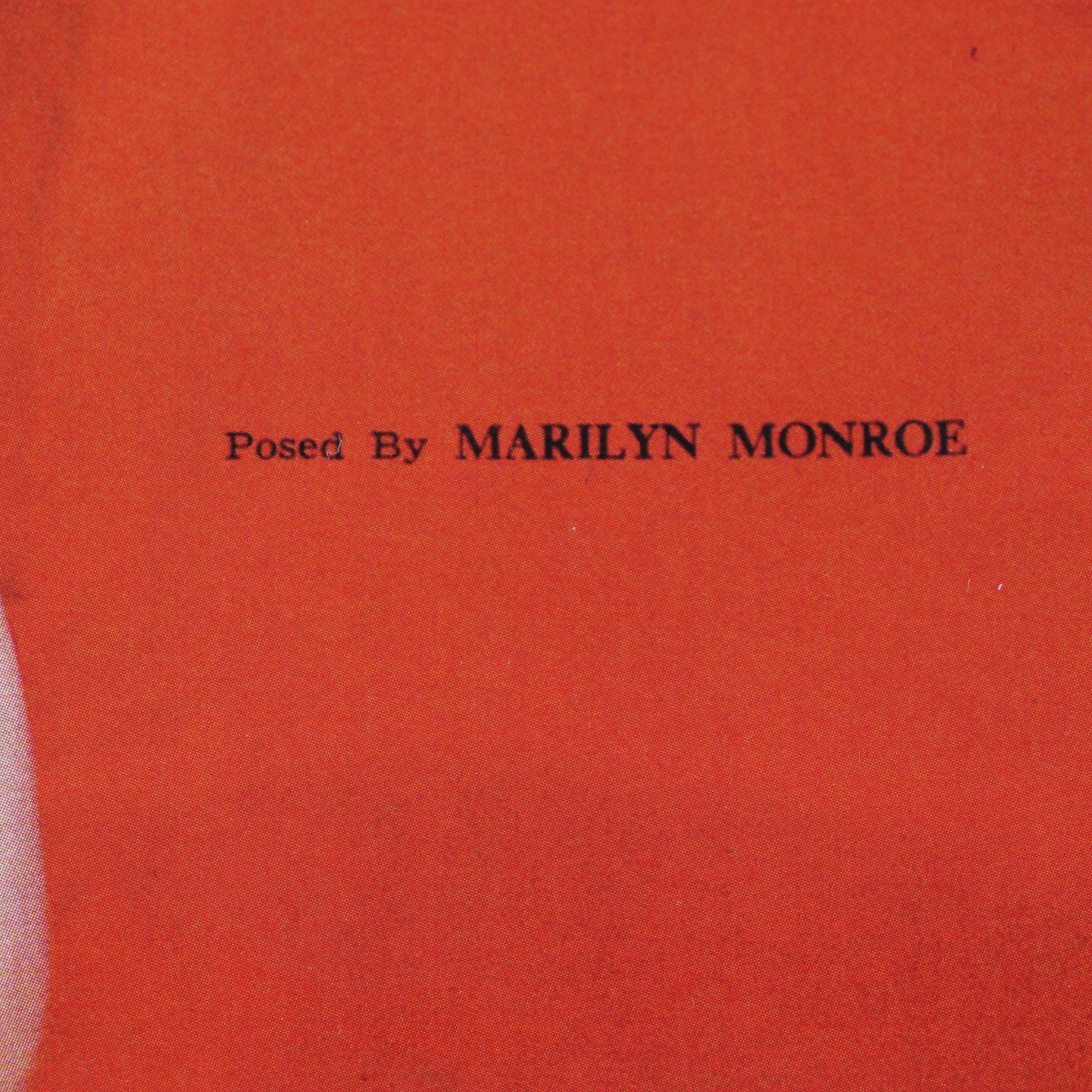 1957 Pin-Up Calendar With Marilyn Monroe | EBTH