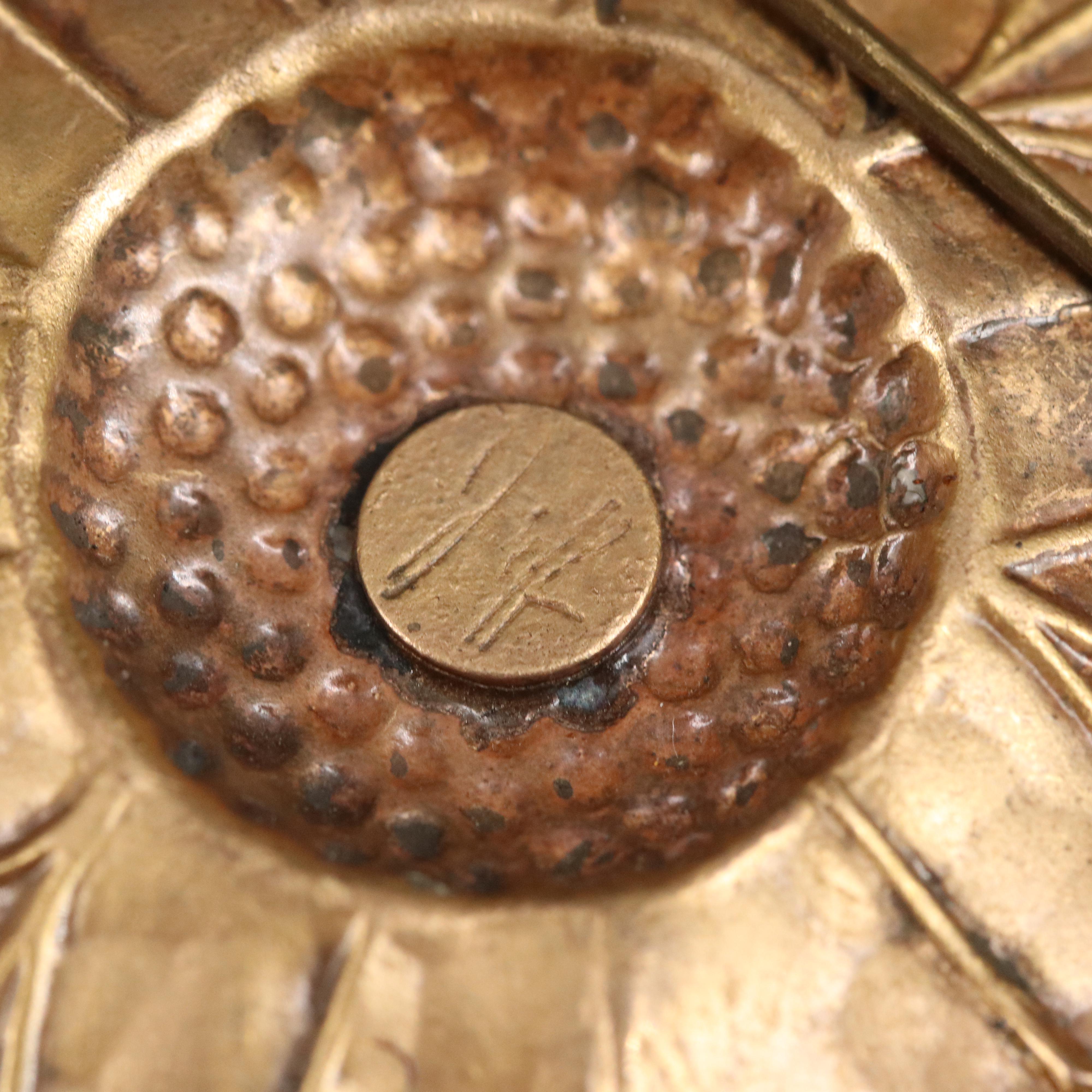 Vintage Joseff of Hollywood Bee and Flower Brooch | EBTH