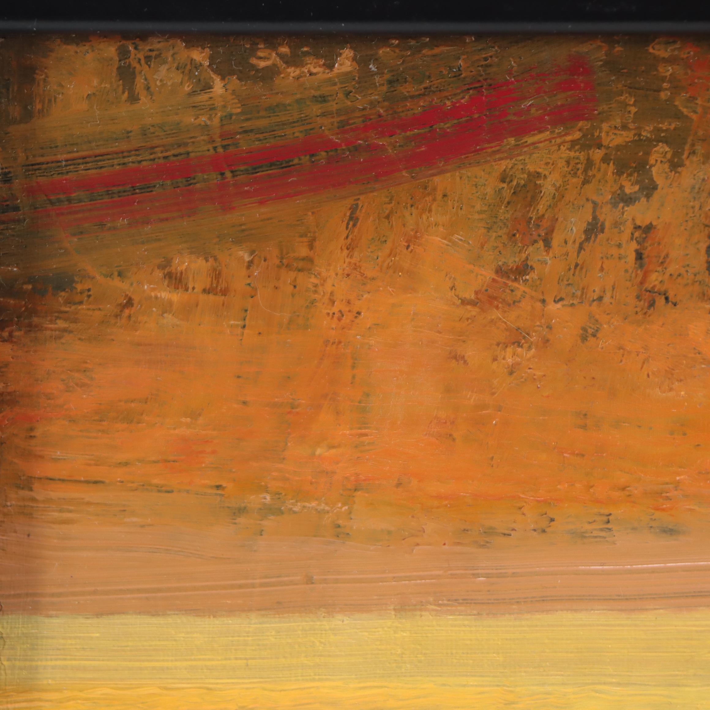 John Axton Abstract Landscape Oil Painting "Montana Waters," 2012 | EBTH