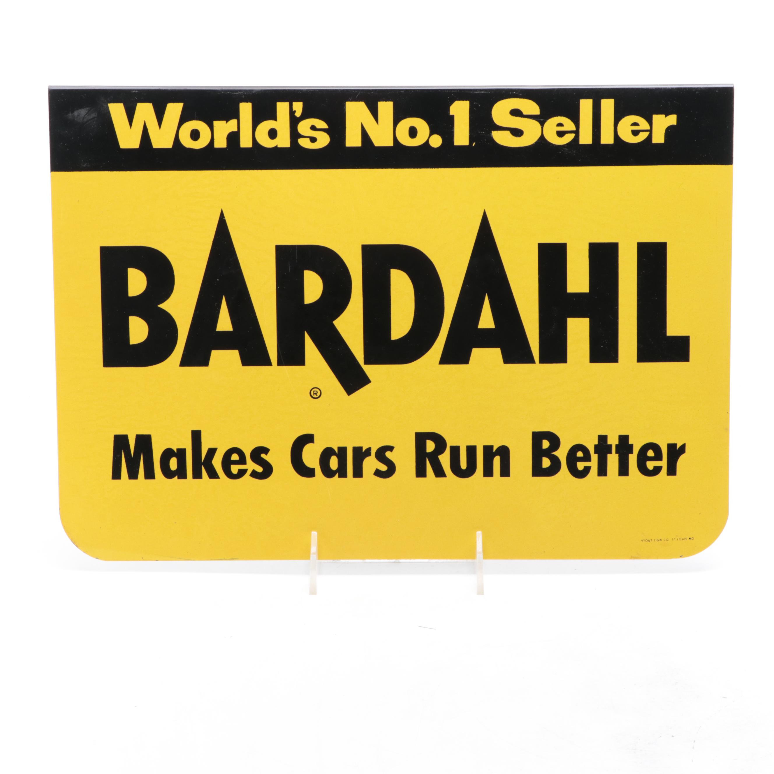 Bardahl Oil Metal Advertising Signs, Mid-20th Century | EBTH