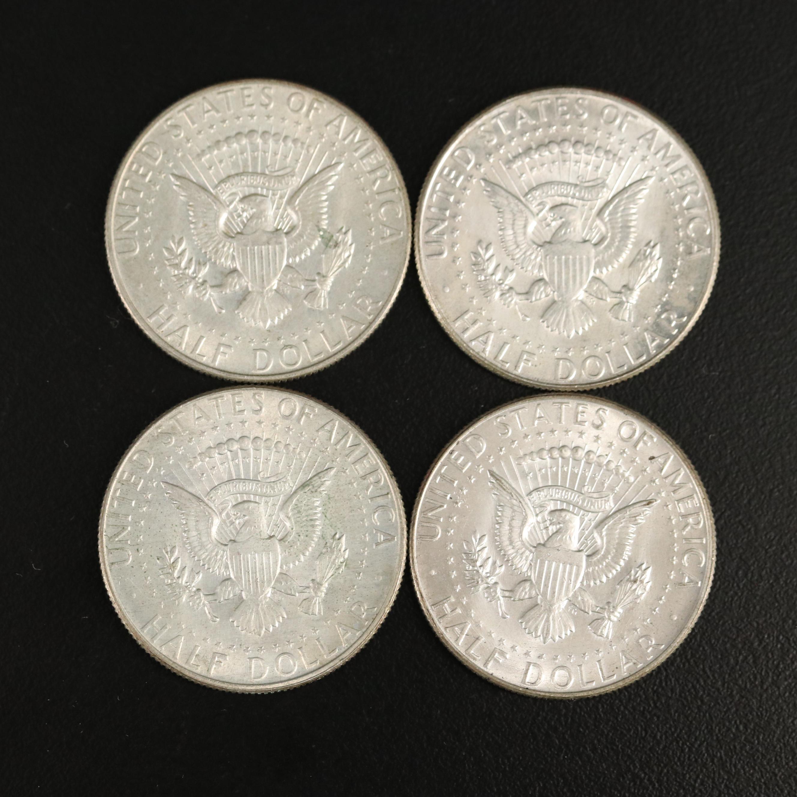 Forty JFK Silver Clad Half Dollars Ranging from 1965-1969 | EBTH