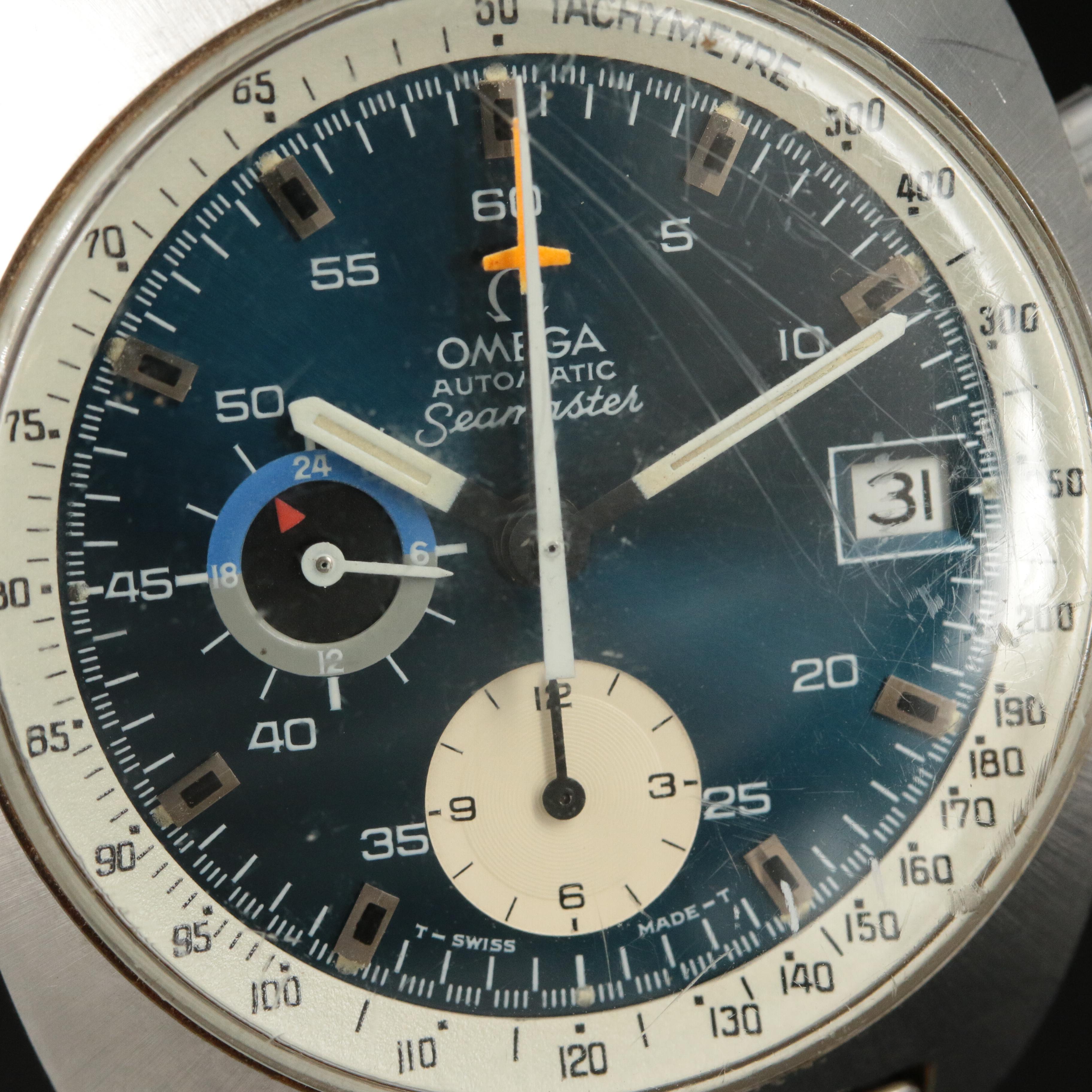 1972 Omega Seamaster Automatic Chronograph Wristwatch | EBTH