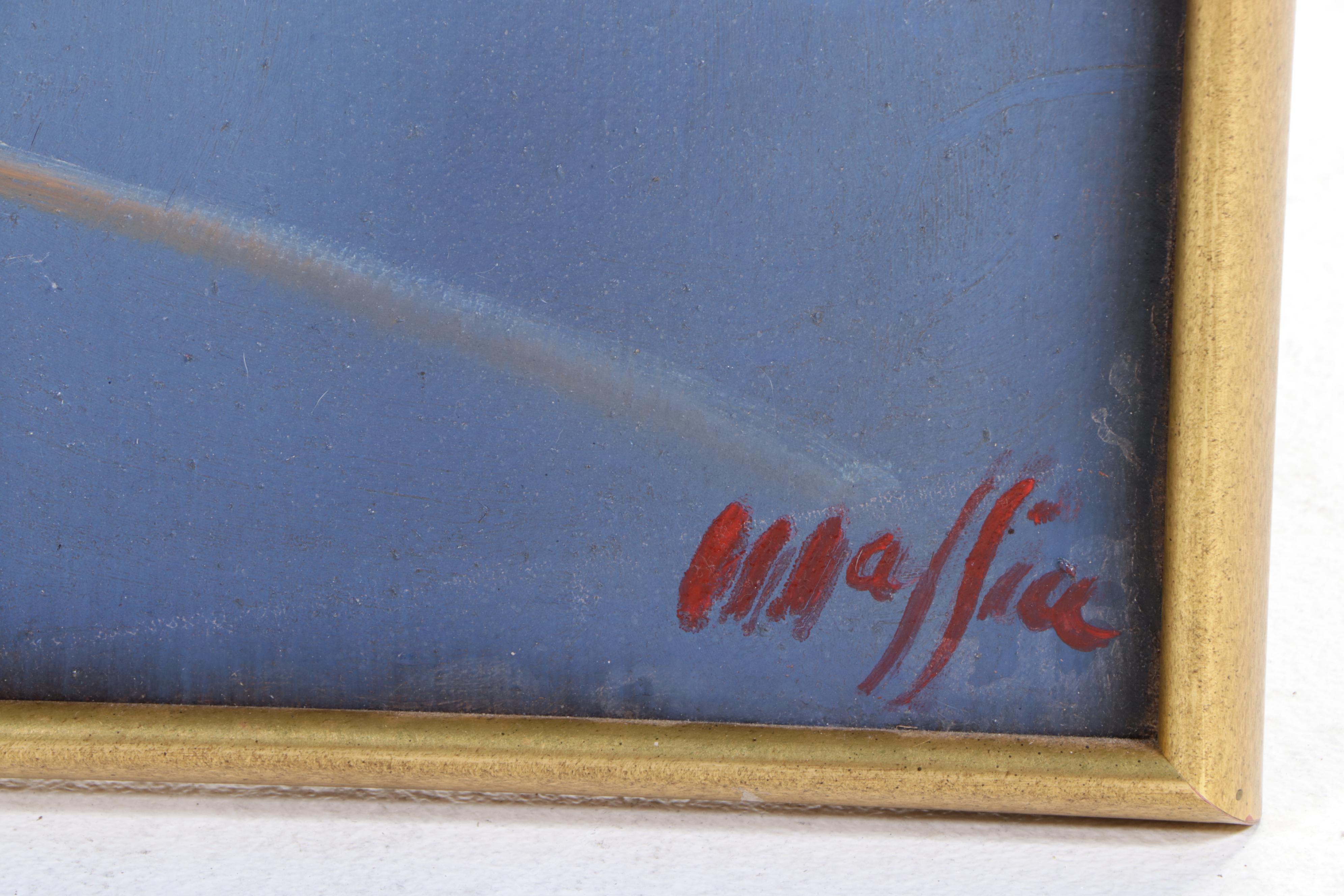 Daniel Maffia Large-Scale Pond Landscape Oil Painting | EBTH