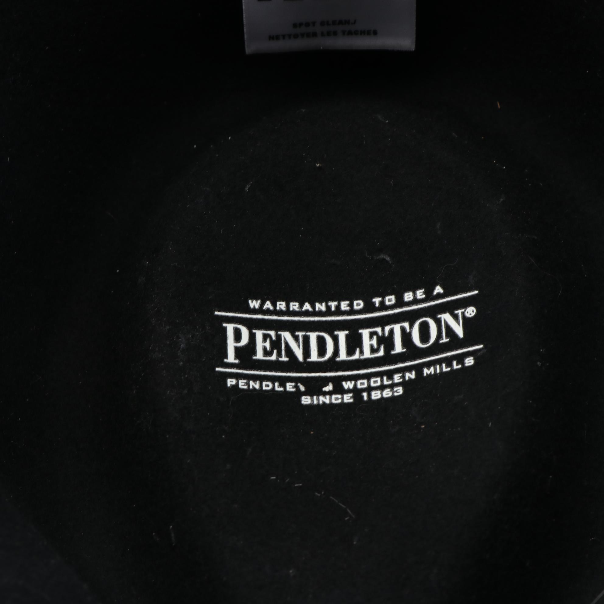 Pendleton Shelter Bay Canvas/Leather Backpack and Wool Felt Outback Hat | EBTH