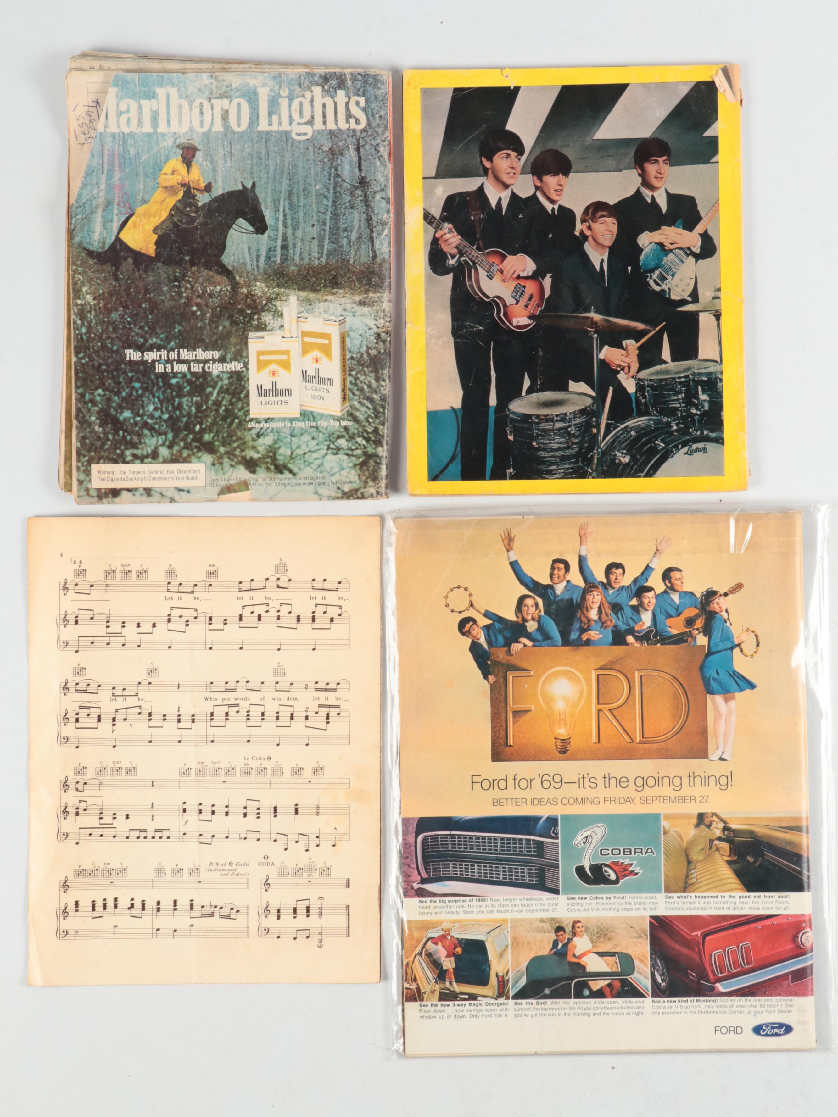 Beatles 45s, Magazines, Books, Trading Cards and More | EBTH