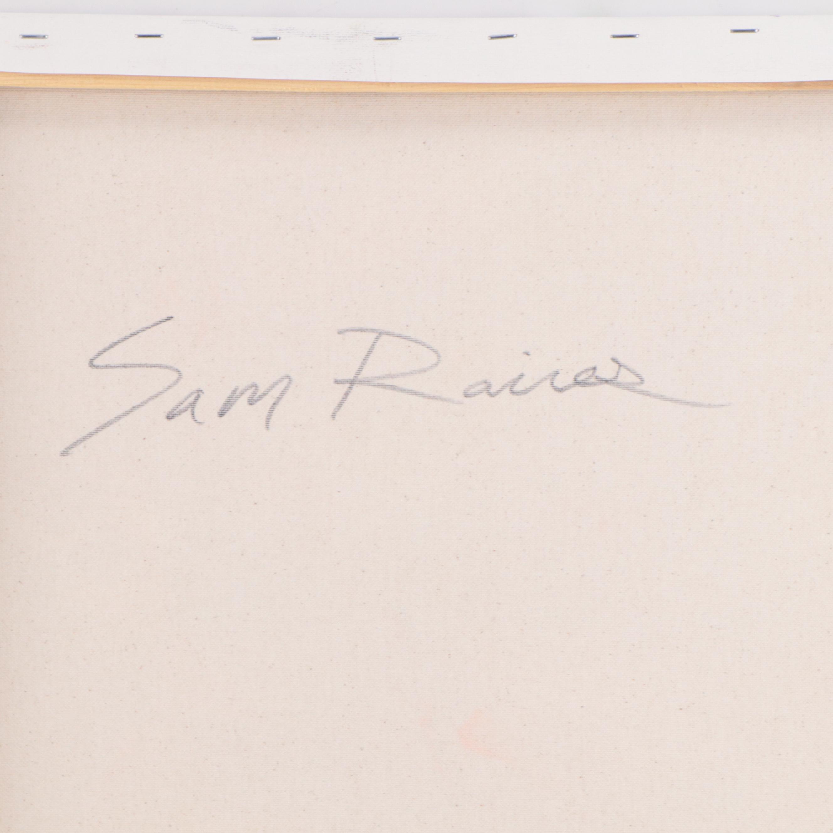 Sam Raines Acrylic Painting of Cows, 21st Century | EBTH