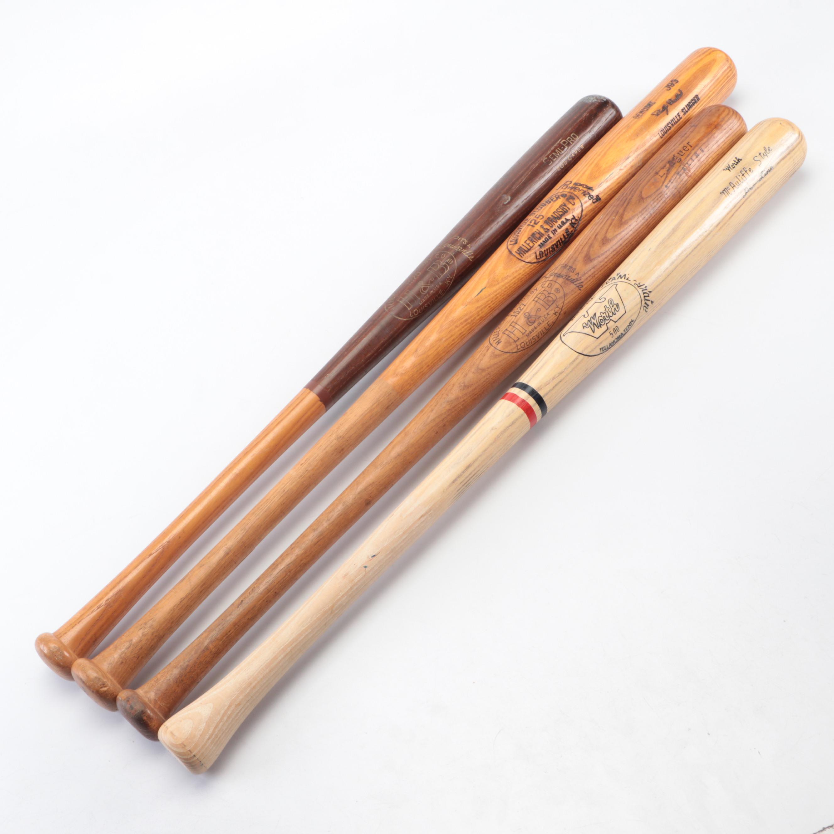 Al Kaline, Rod Carew and More Signature Model Wooden Baseball Bats | EBTH
